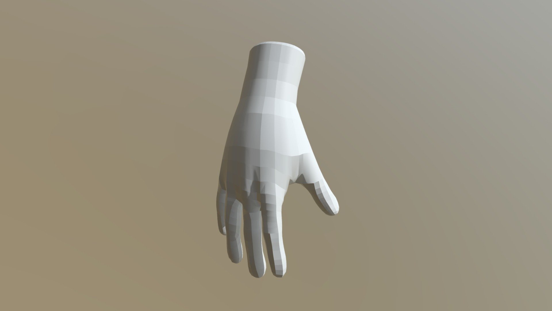 Retopology-Hand Model - 3D model by anall8080 [ad49a8b] - Sketchfab