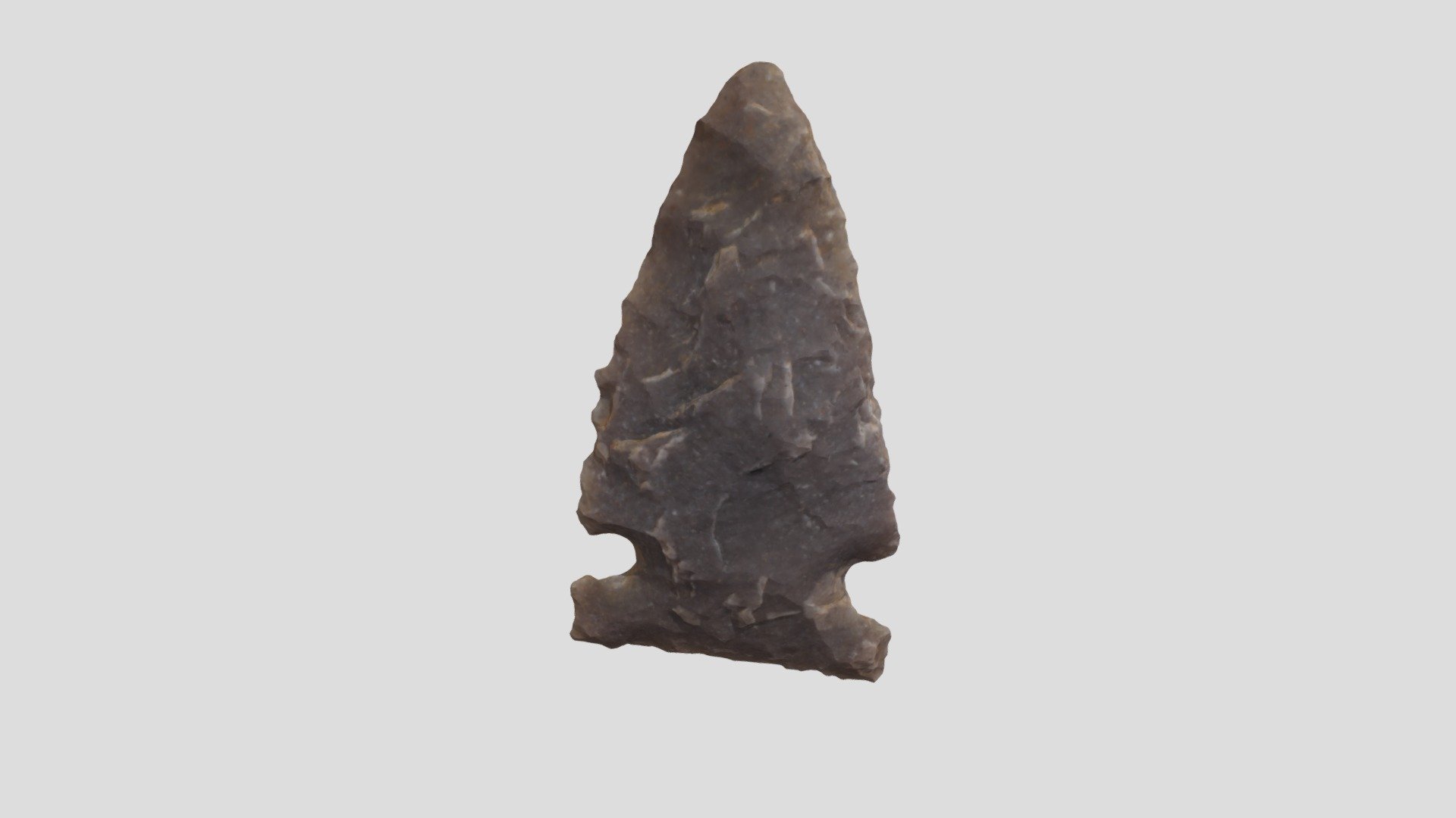 Side Notched Projectile Point, CK302-395 - Download Free 3D model by ...