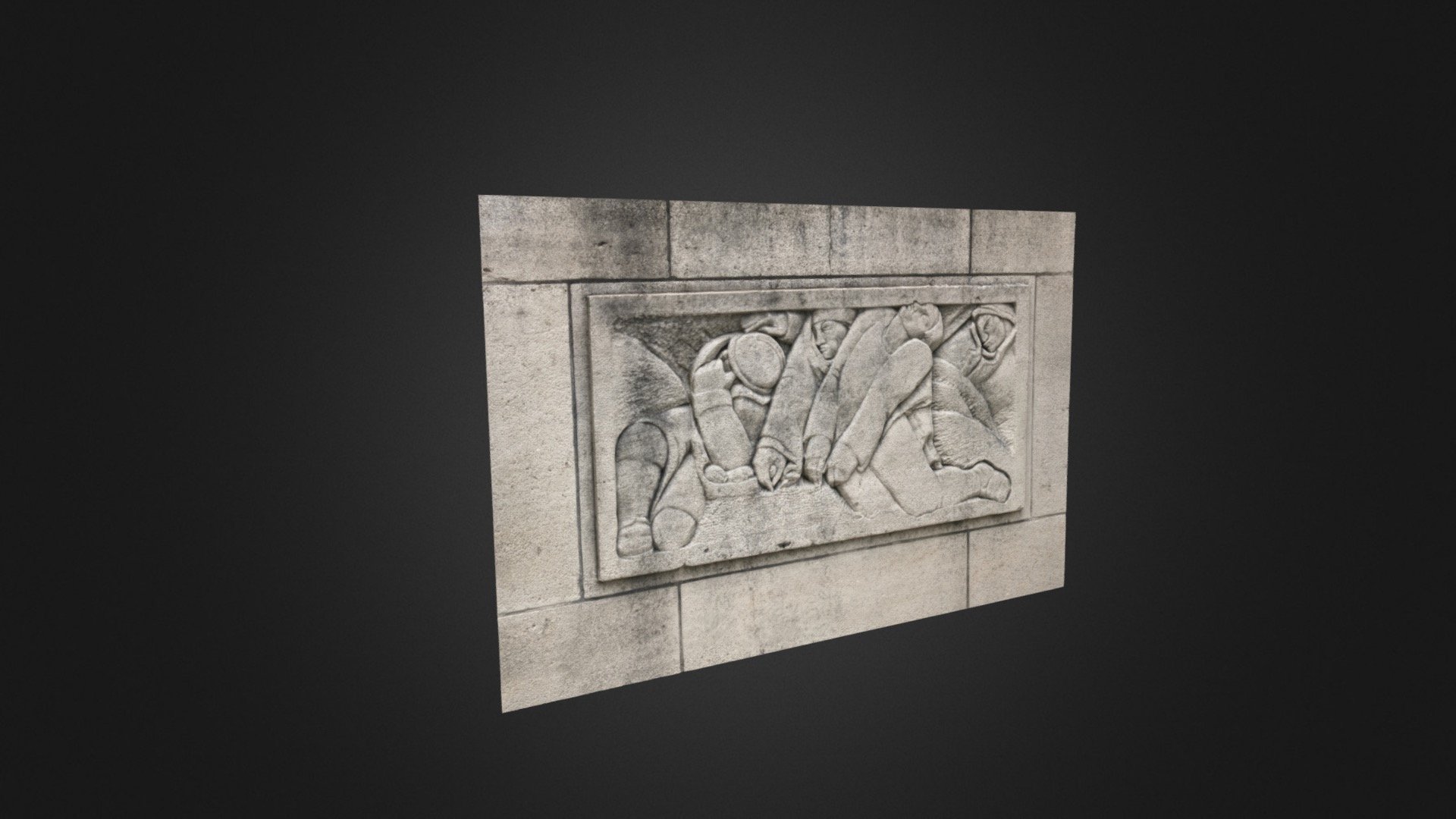 Orléans-Monument aux Mort 01 - 3D model by Albedo (@atelieralbedo ...