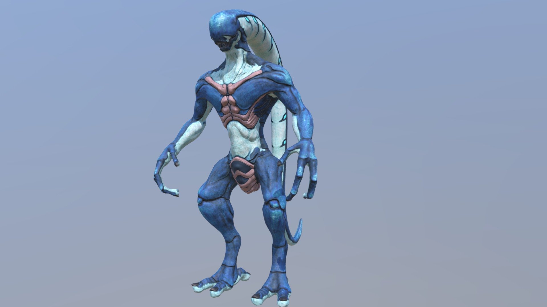 Alien 2 0 3 - 3D model by TelergyStudio (@lucaoshrs) [ad4f344] - Sketchfab