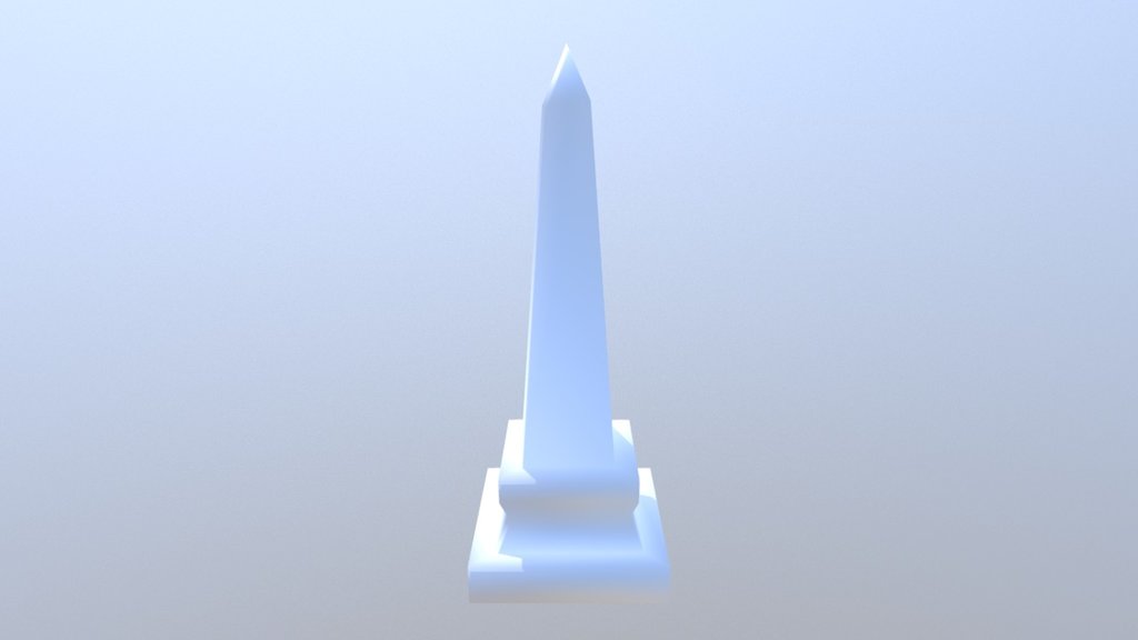 Obelisk - 3D model by julia.brau [ad4f471] - Sketchfab