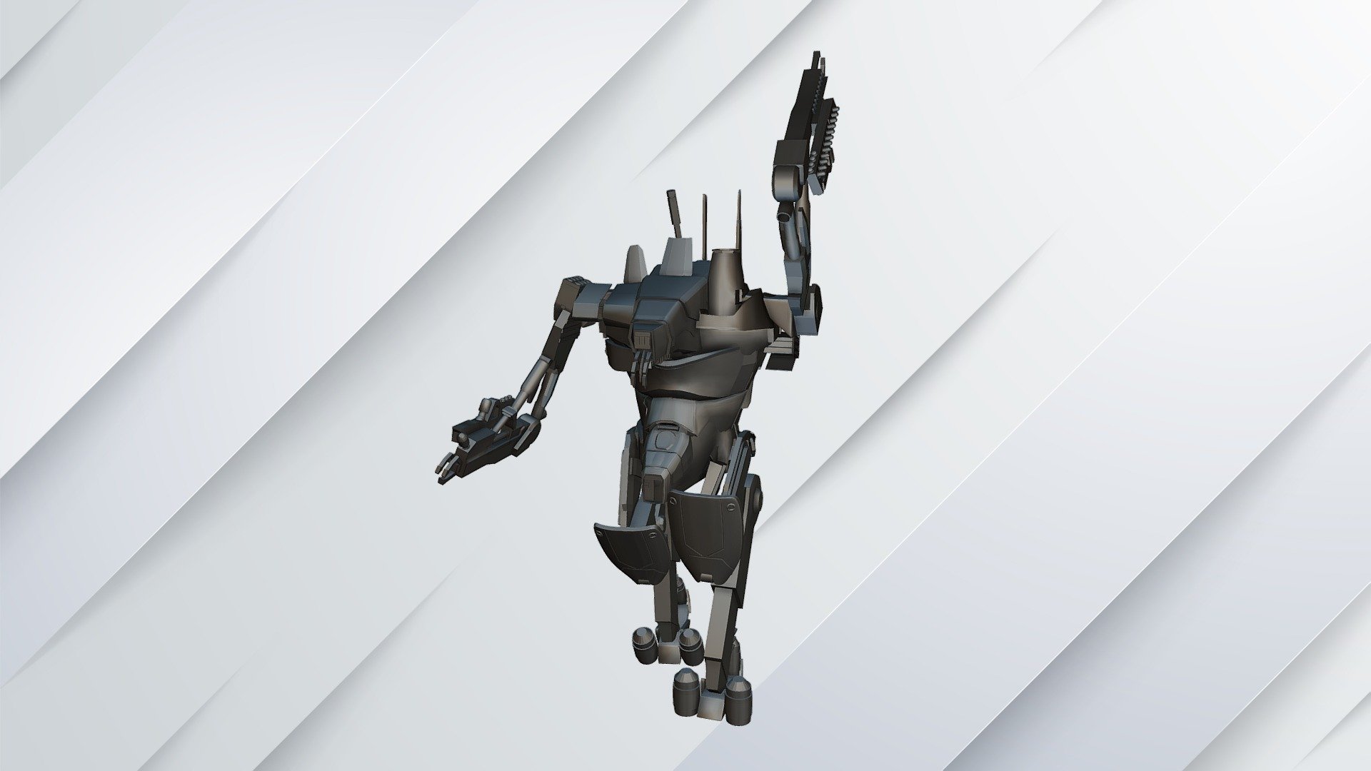 Exosuit Mech District9 - Robot Design - Buy Royalty Free 3D model by ...