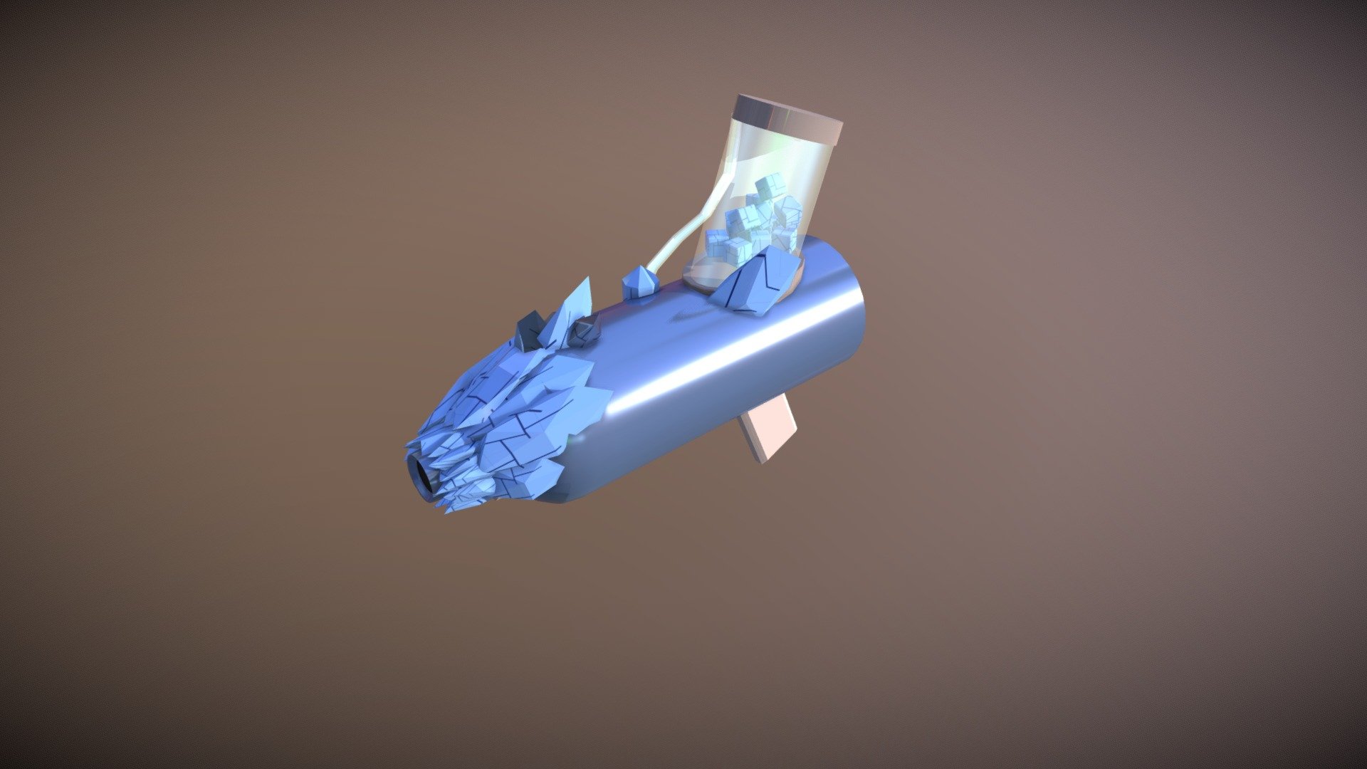 Frozen Air Cannon Prototype - 3D model by jjmax30 [ad4fa90] - Sketchfab