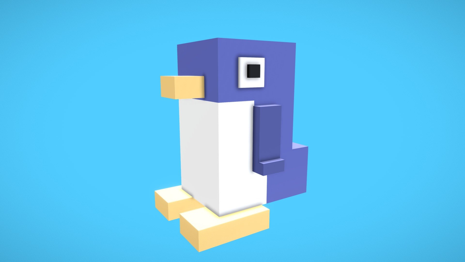 Blocky Penguin - Download Free 3D model by Smooth (@smoothviews ...