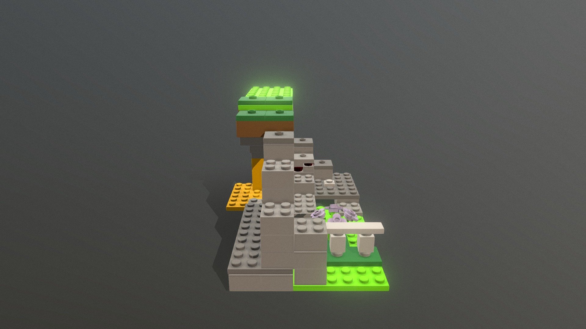 Minecraft Lego FBX - Download Free 3D model by AyJay_P [ad50b39 ...