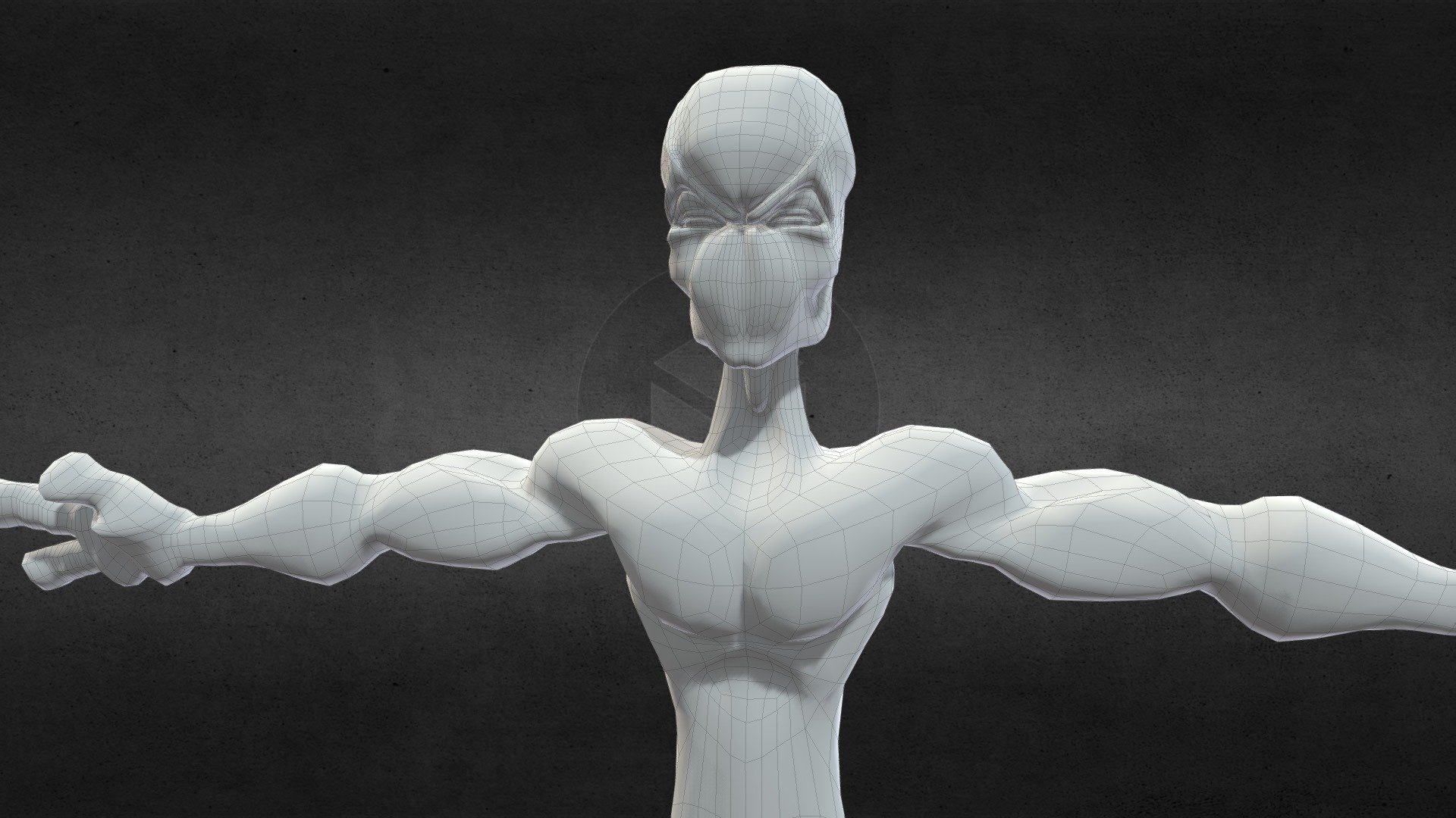 ALIEN - Download Free 3D model by Douglas Matos (@dm2000) [ad53f13 ...