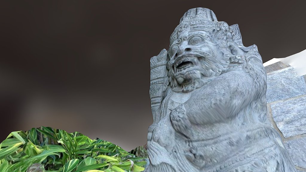 Stone Sentry at the Zoo - Download Free 3D model by Moto (@motobrigade ...