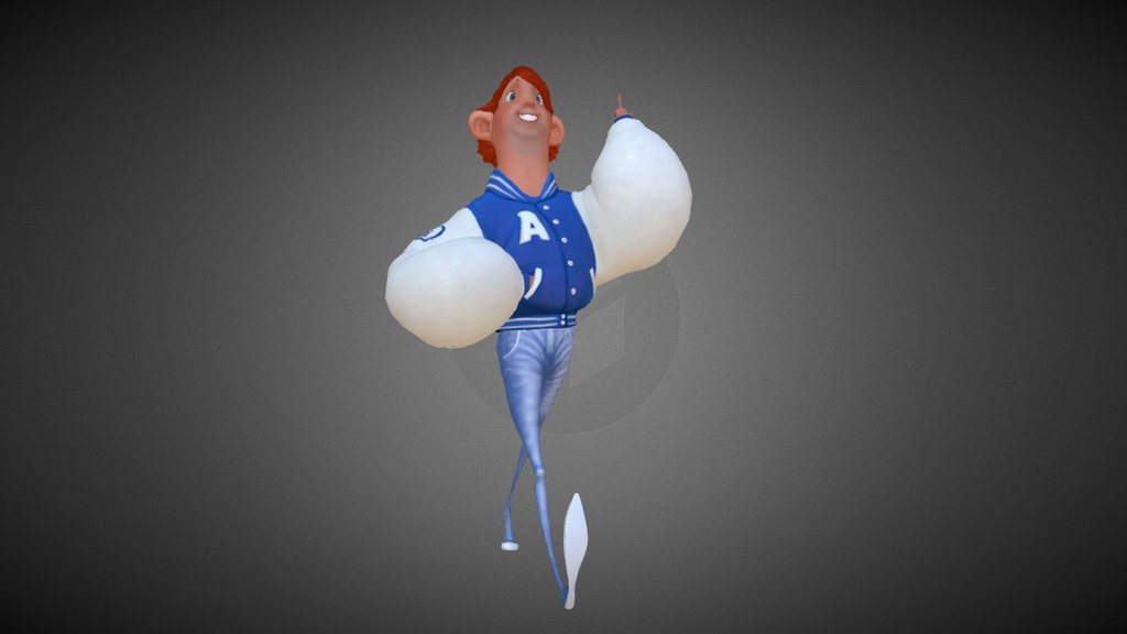University Dude- 3D Model - 3D model by Ruben Martins (@rubenmartins ...
