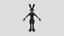 Stylized Shadow Bonnie FBX Version - Download Free 3D model by ...