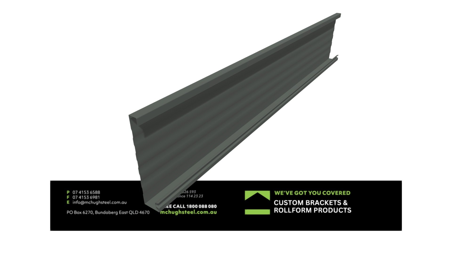 FAWG Fascia Colorbond -Woodland Grey - 3D model by mchughsteel [ad57ff3 ...