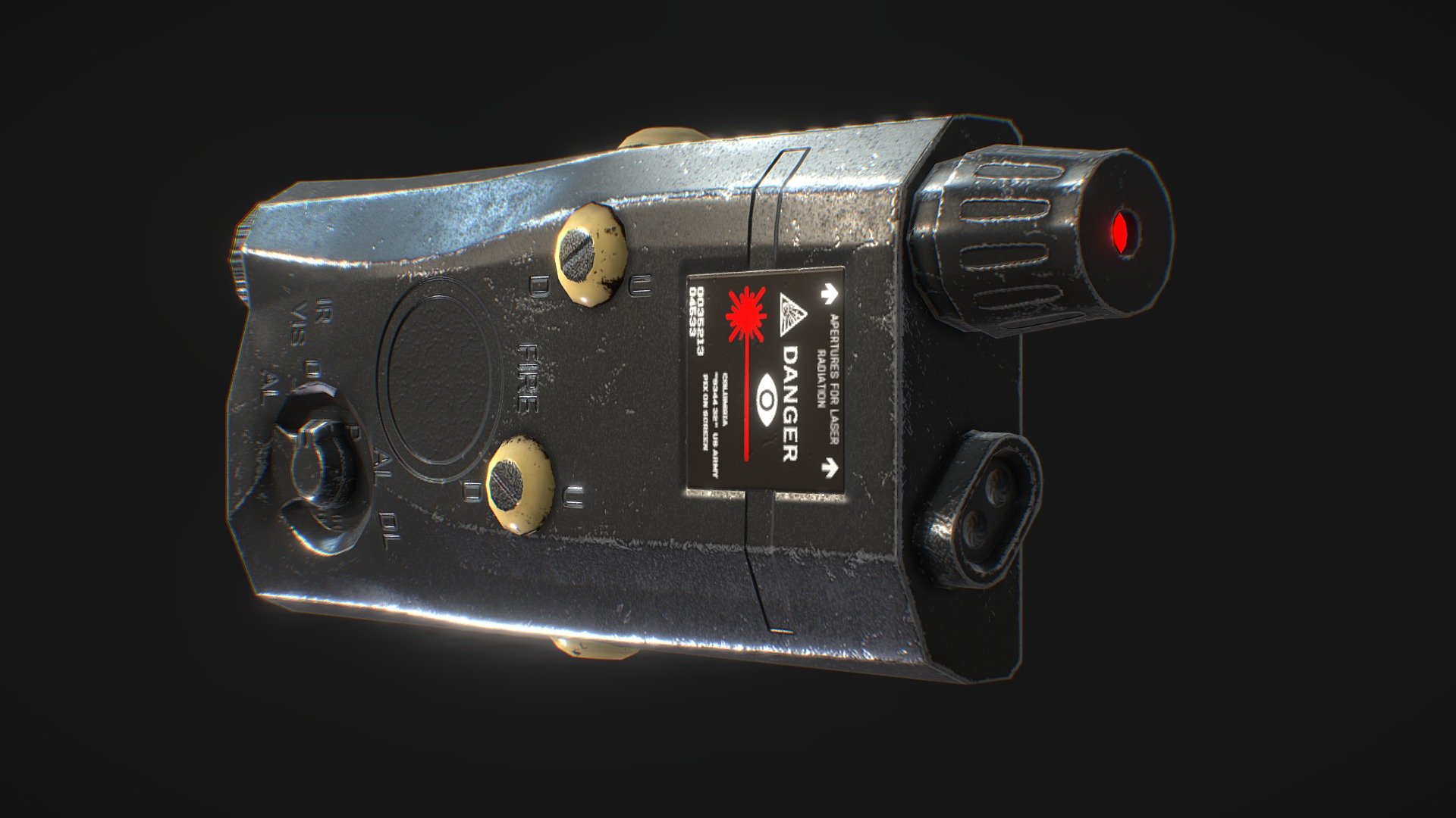 Laser Sight - (Crystals Of Theia) - 3D model by Raúl García ...