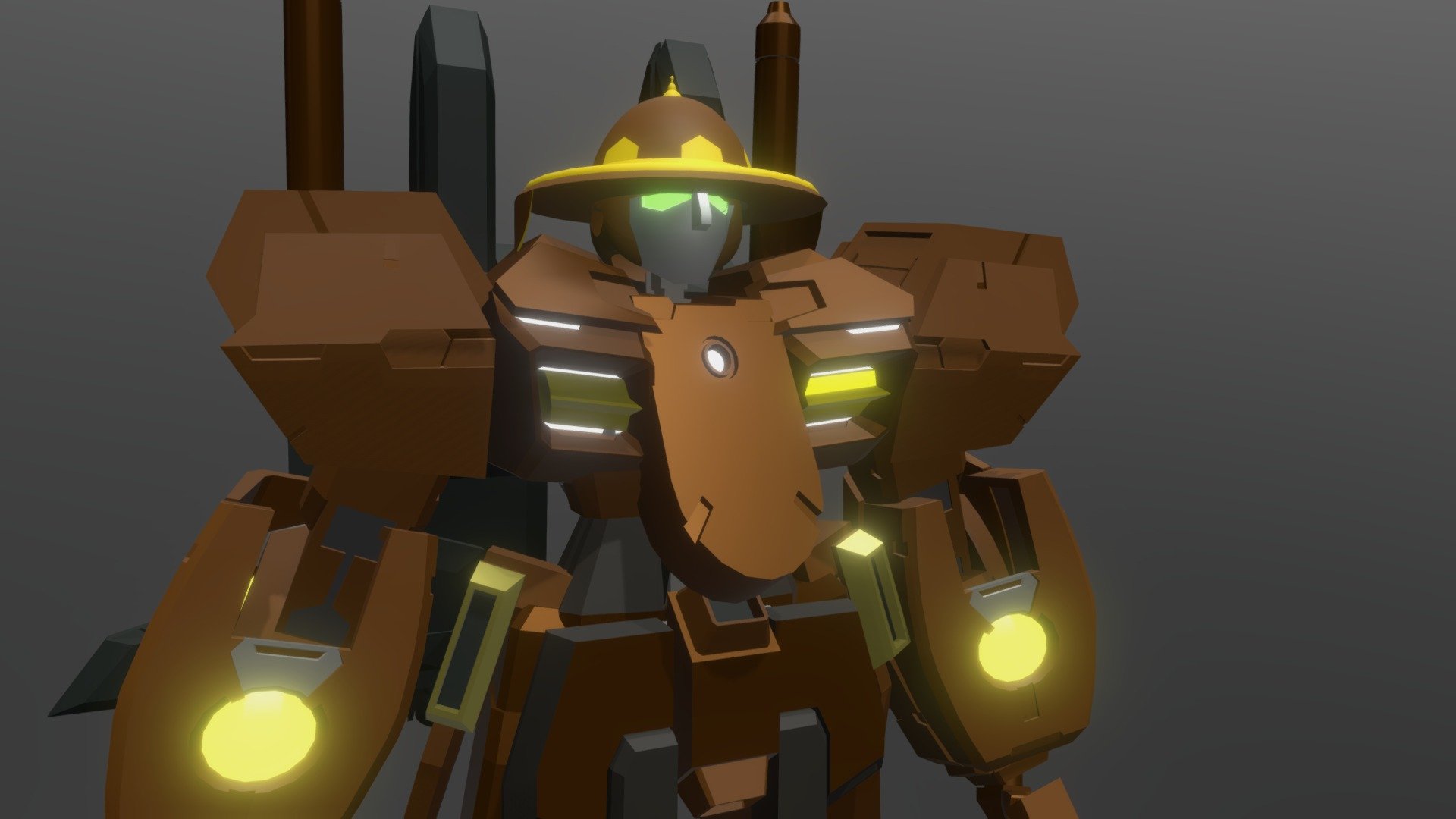GUNDAM SEMA ZZ Form - 3D model by krit yamsaso (กฤษณ์ แย้มสระโส) (@krit ...