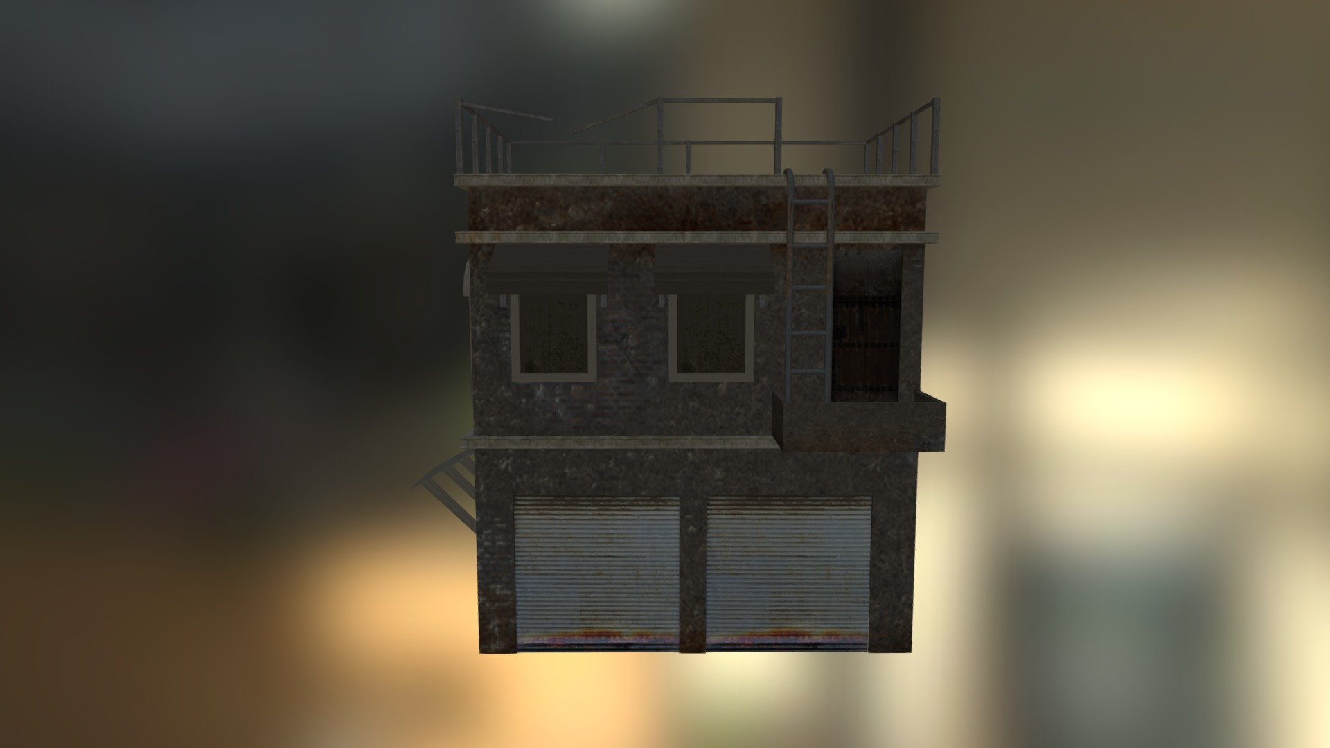Run Down Shack - Download Free 3D model by Dweenietod [ad5ba8c] - Sketchfab