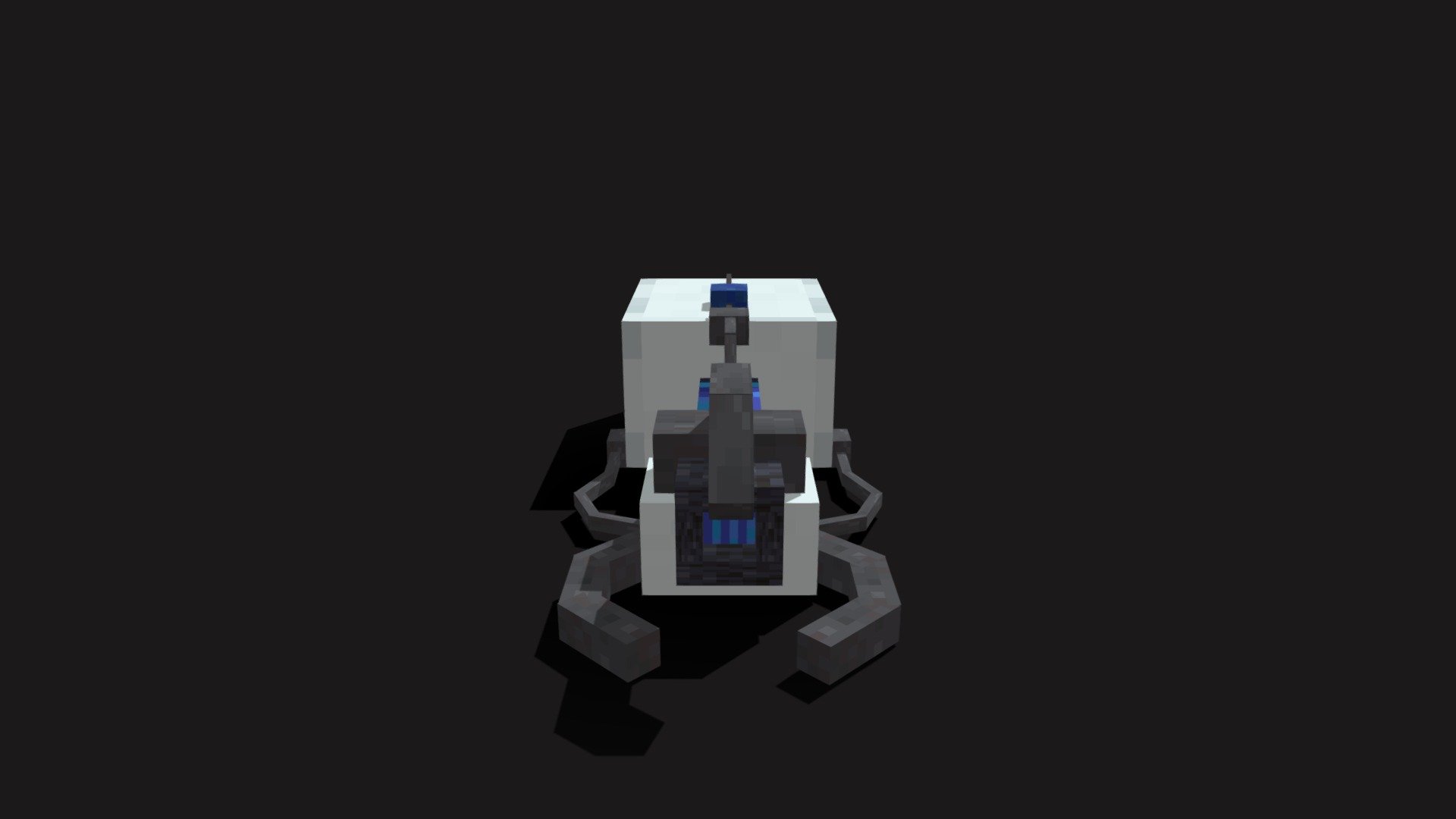 Portal gun in minecraft - Download Free 3D model by FloCrafter [ad5d9fc ...