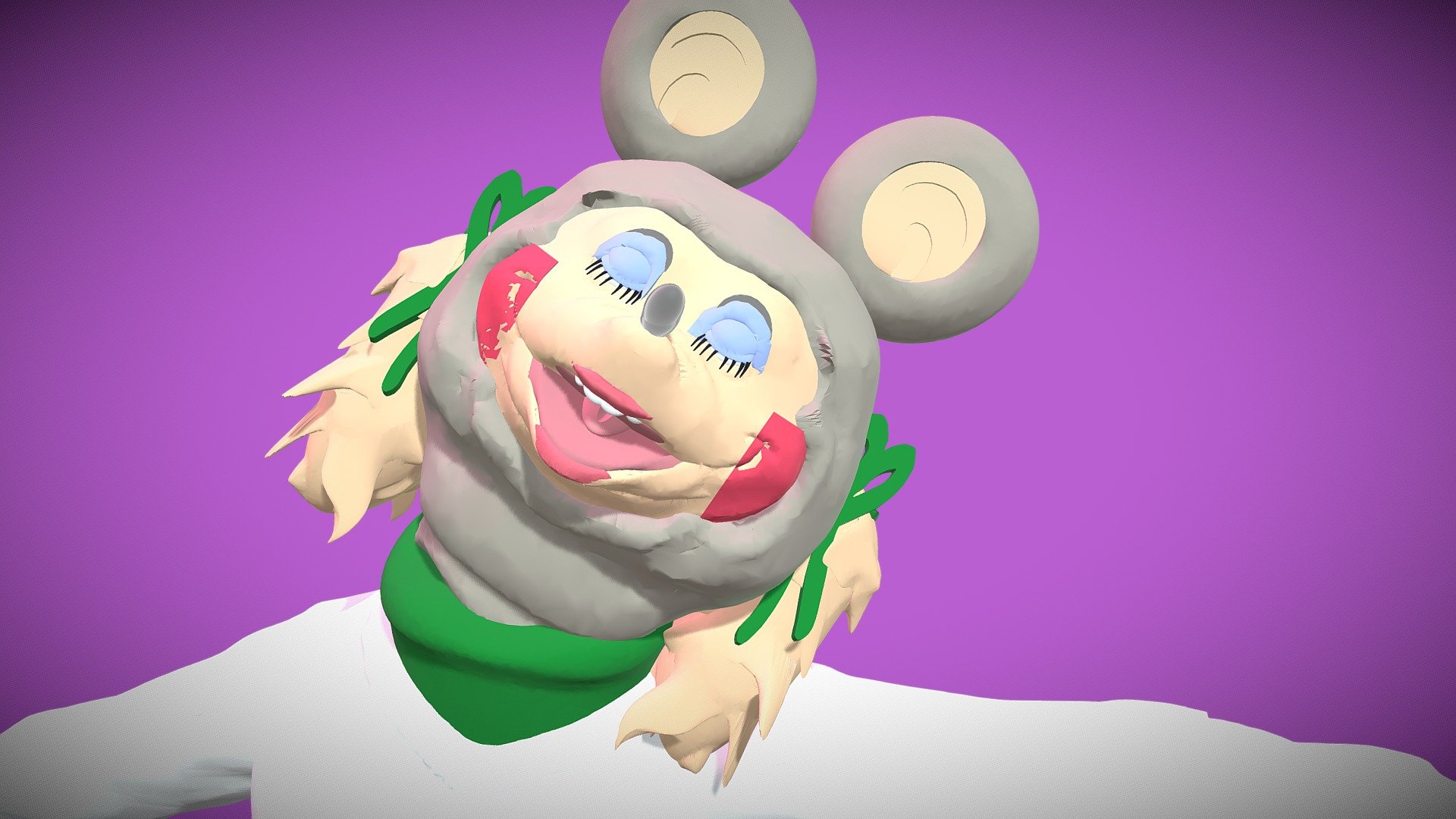 Mitzi Mozzarella (Colerain Oh) 1984 (second Gen) - 3D model by ...