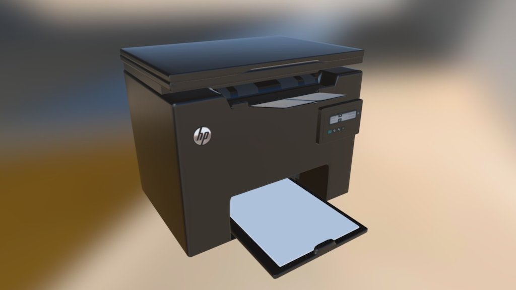 Hp Laserjet MFP - 3D model by as3darts [ad5f238] - Sketchfab