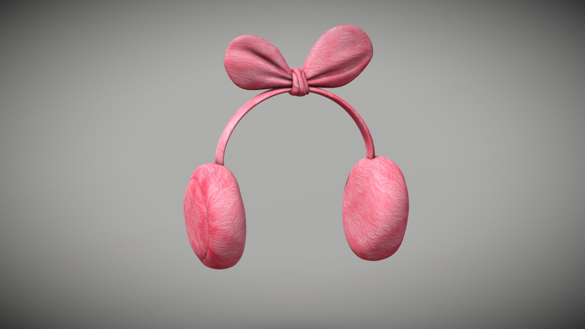 Ear-Muffs with Bow - Buy Royalty Free 3D model by FizzyDesign [ad6026c ...