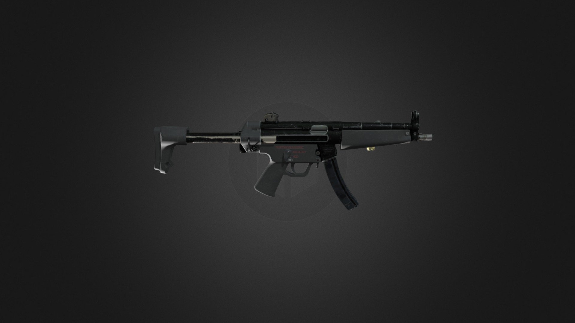 Mp5a5 Weapon (Free 3D Model) - Download Free 3D model by FoFLaFe ...