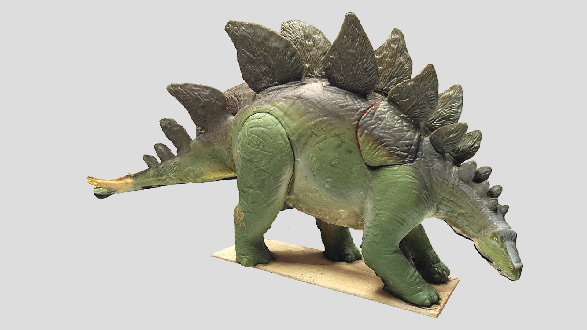 The Lost World Stegosaurus - 3D model by Djeekob [ad608a3] - Sketchfab