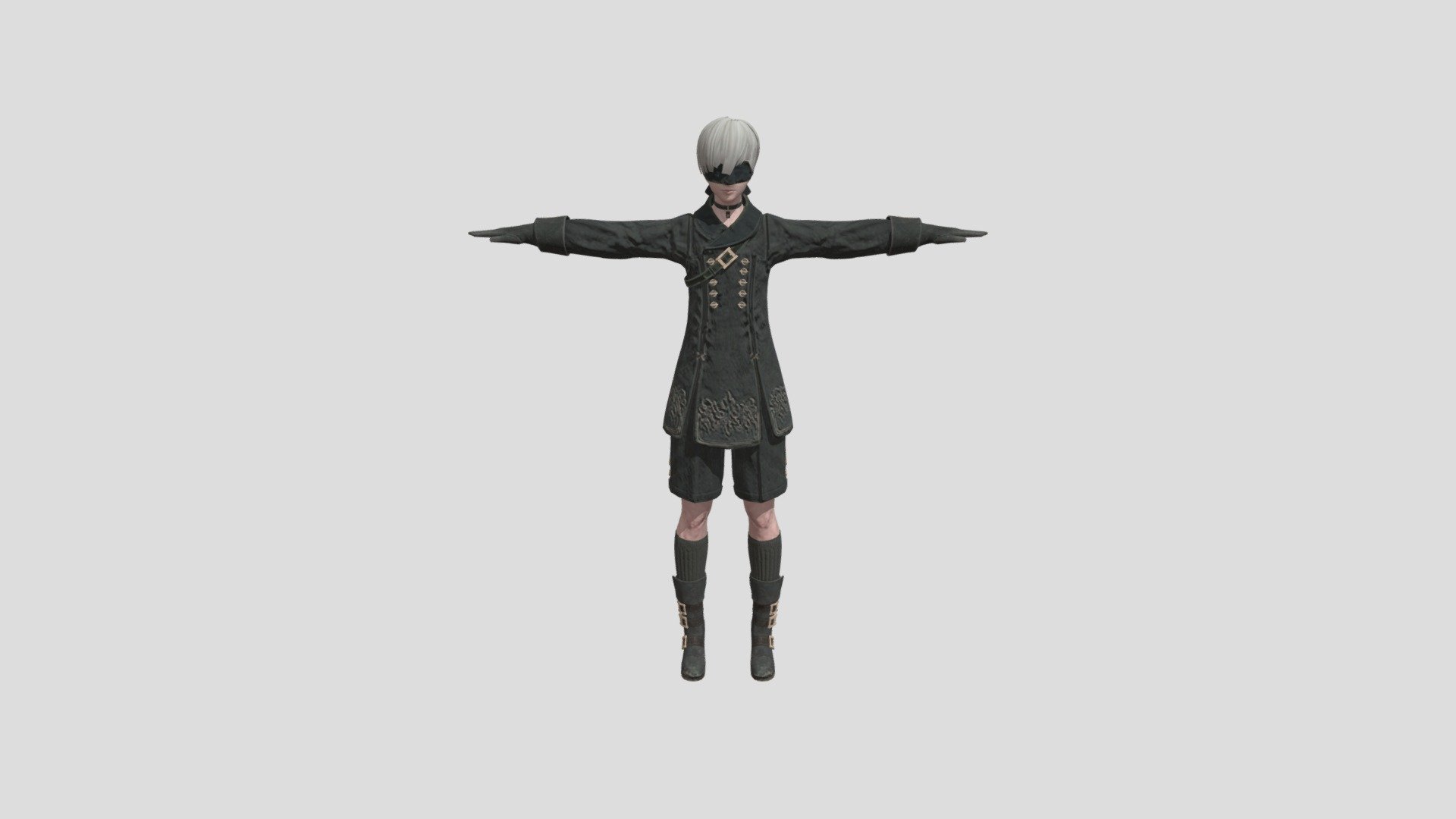 9S - 3D model by 2Bnator [ad611a9] - Sketchfab