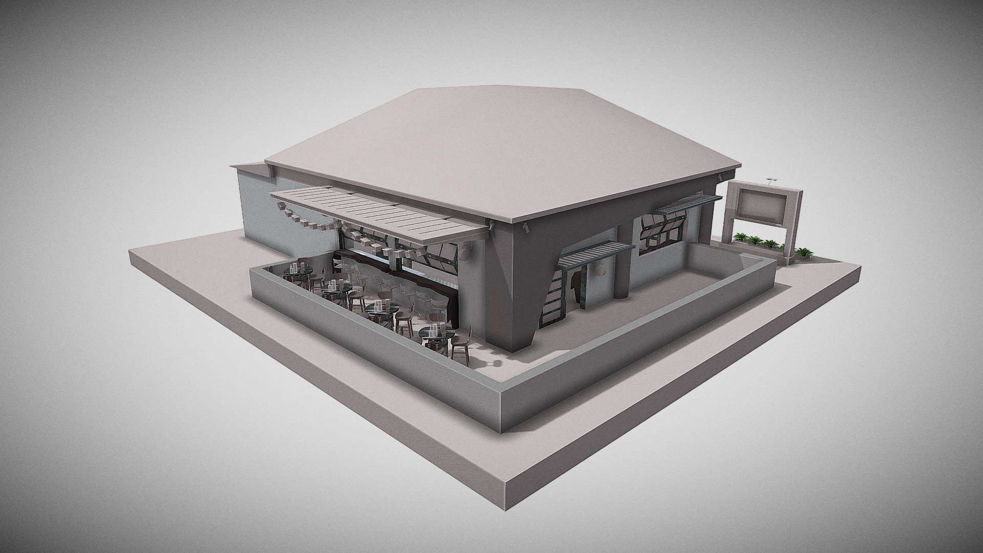 таверна Большой Бёрли - 3D model by NARAKA Role-Play (@Sergeevich_3D ...