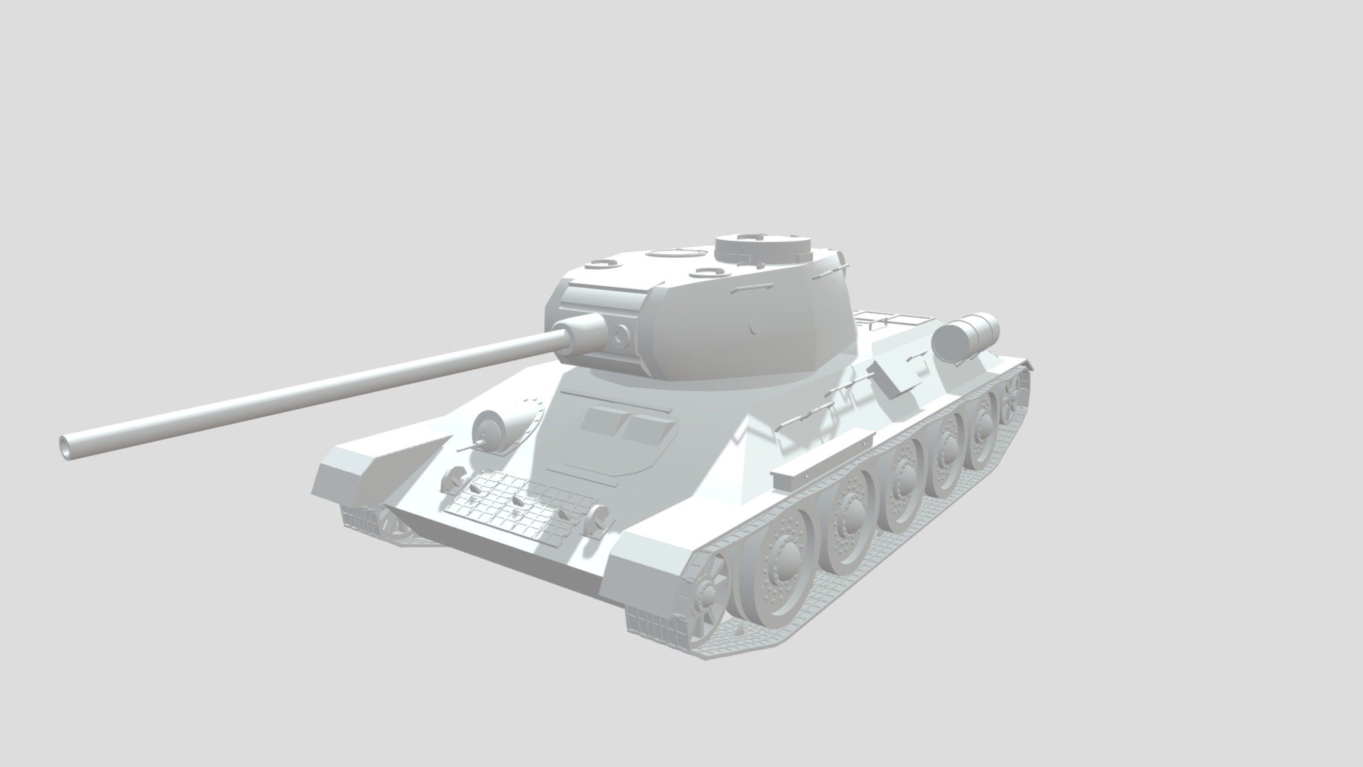 T-34-85 Render - Download Free 3D model by vladrompus [ad63438] - Sketchfab