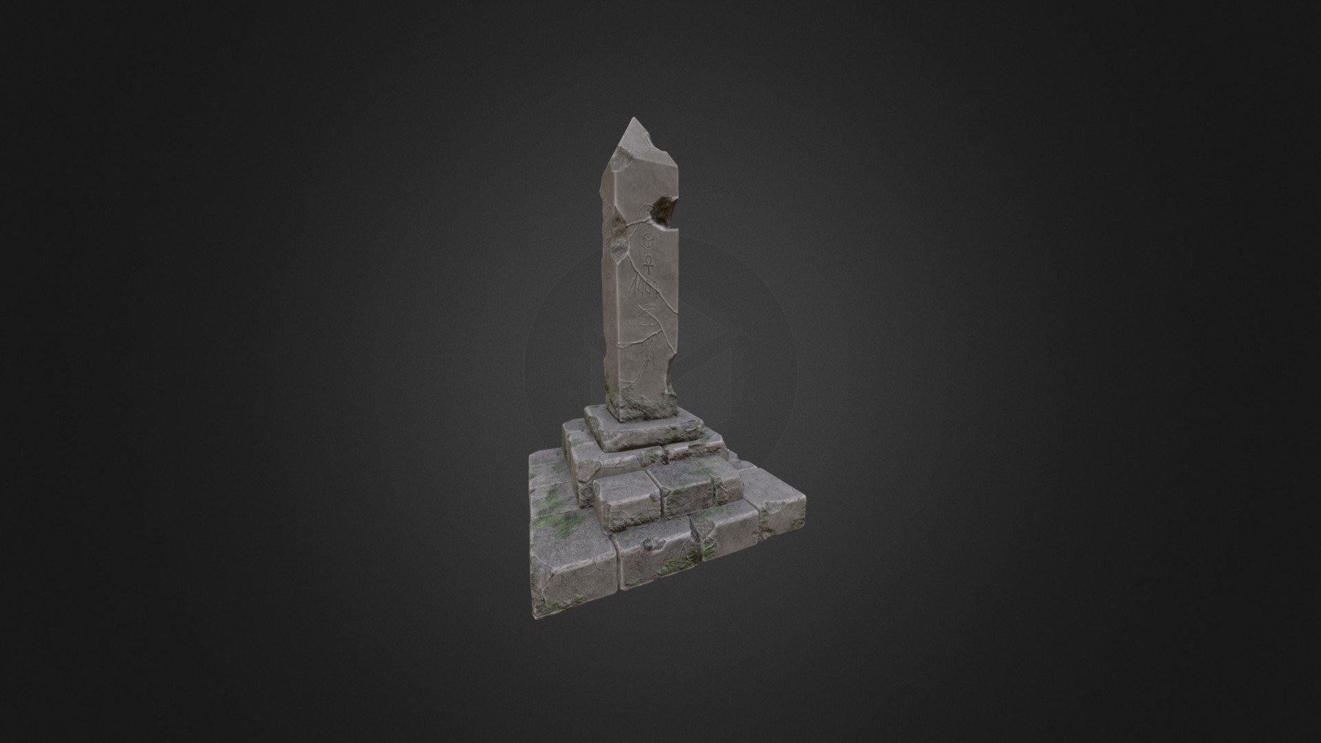 Rune Pillar - 3D model by Karena Williams (@Karenawilliams) [ad63739 ...