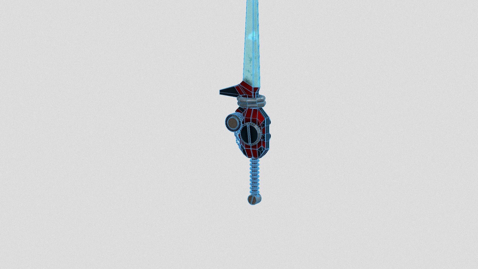 Cyber Sword 3d Model - 3D model by Ricky.Truong [ad65929] - Sketchfab
