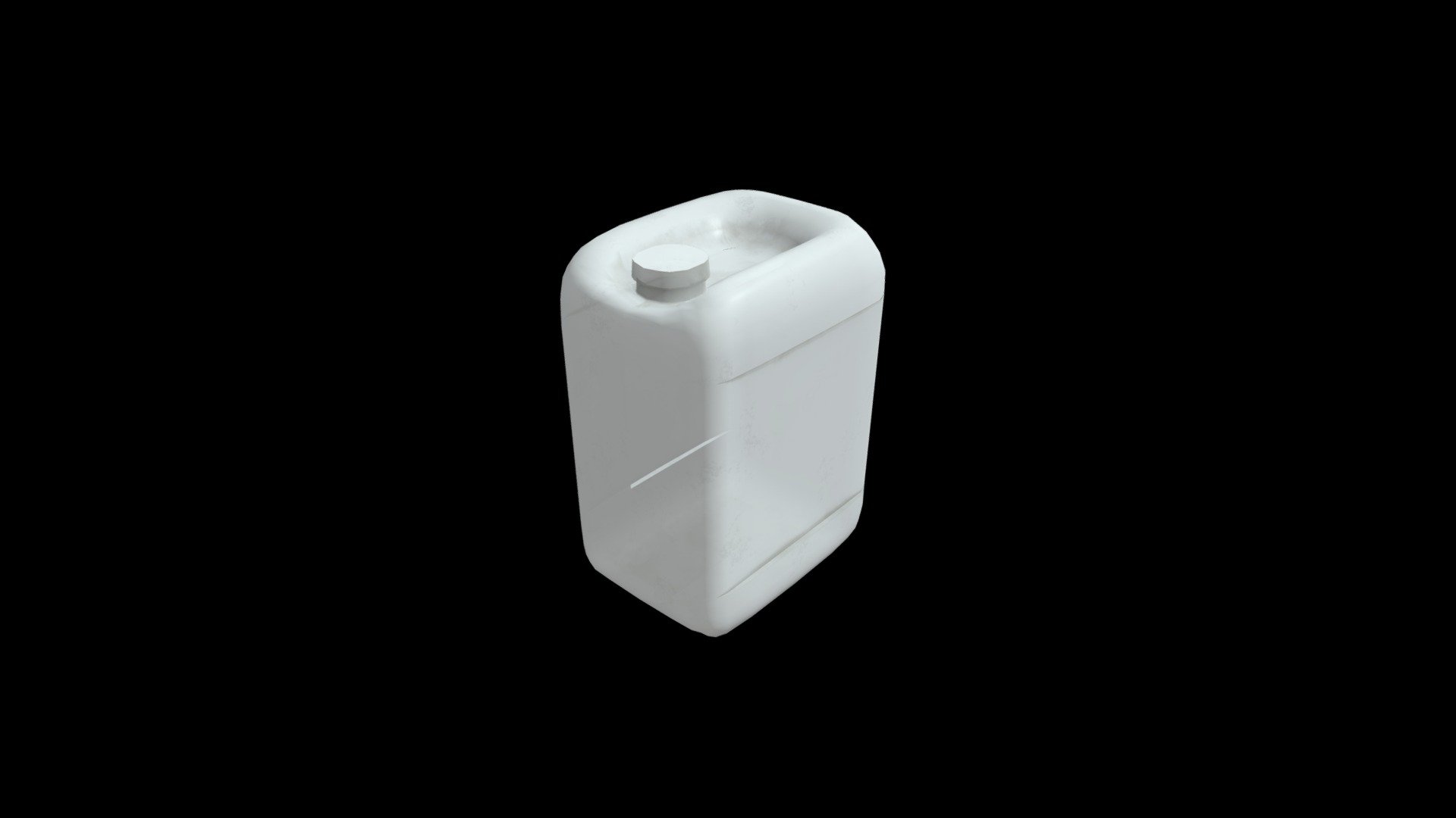 White Plastic Container - 3D model by DigitalMediaLab [ad69852] - Sketchfab