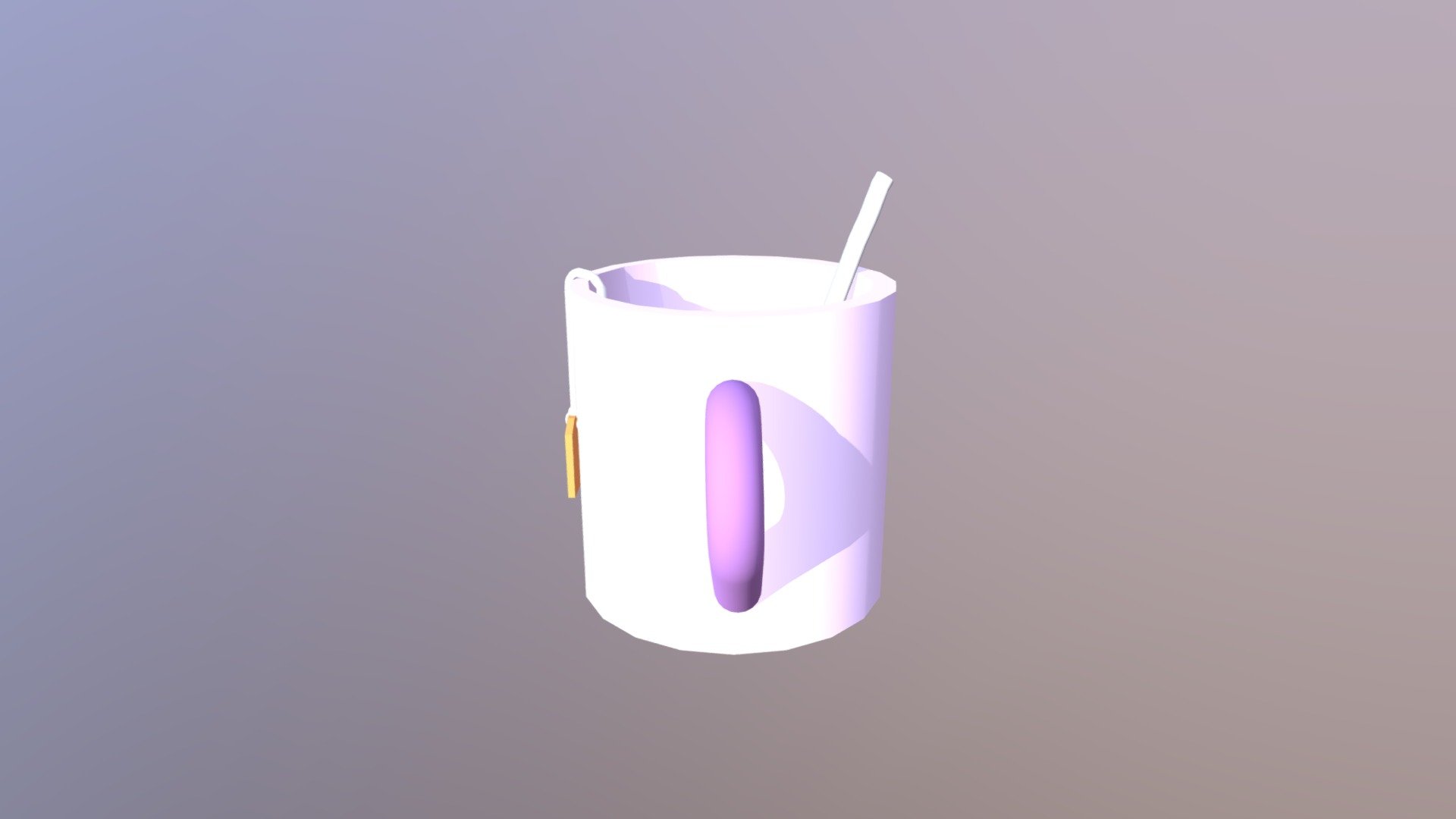Mug With Tea And Spoon - 3D model by jesshlboreham [ad6ac87] - Sketchfab