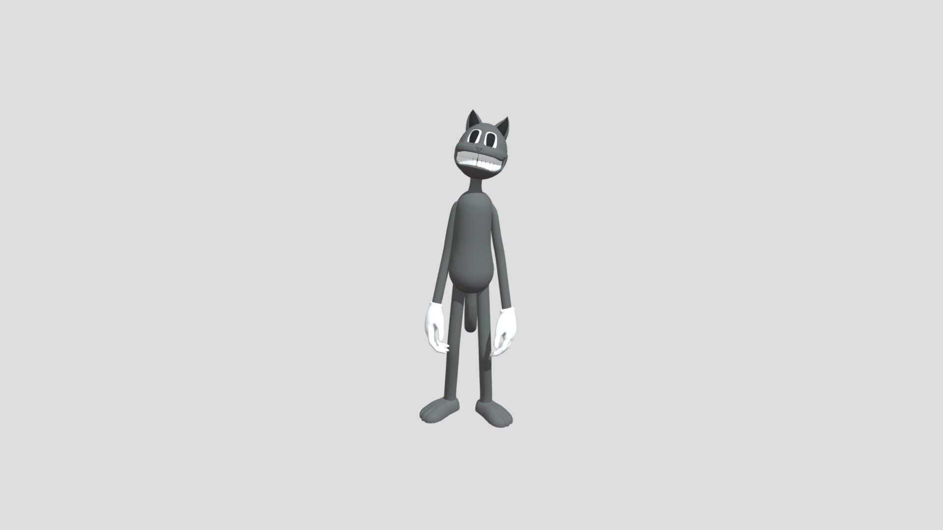 Cartoon cat happy idle - 3D model by Cab102 [ad6aca9] - Sketchfab