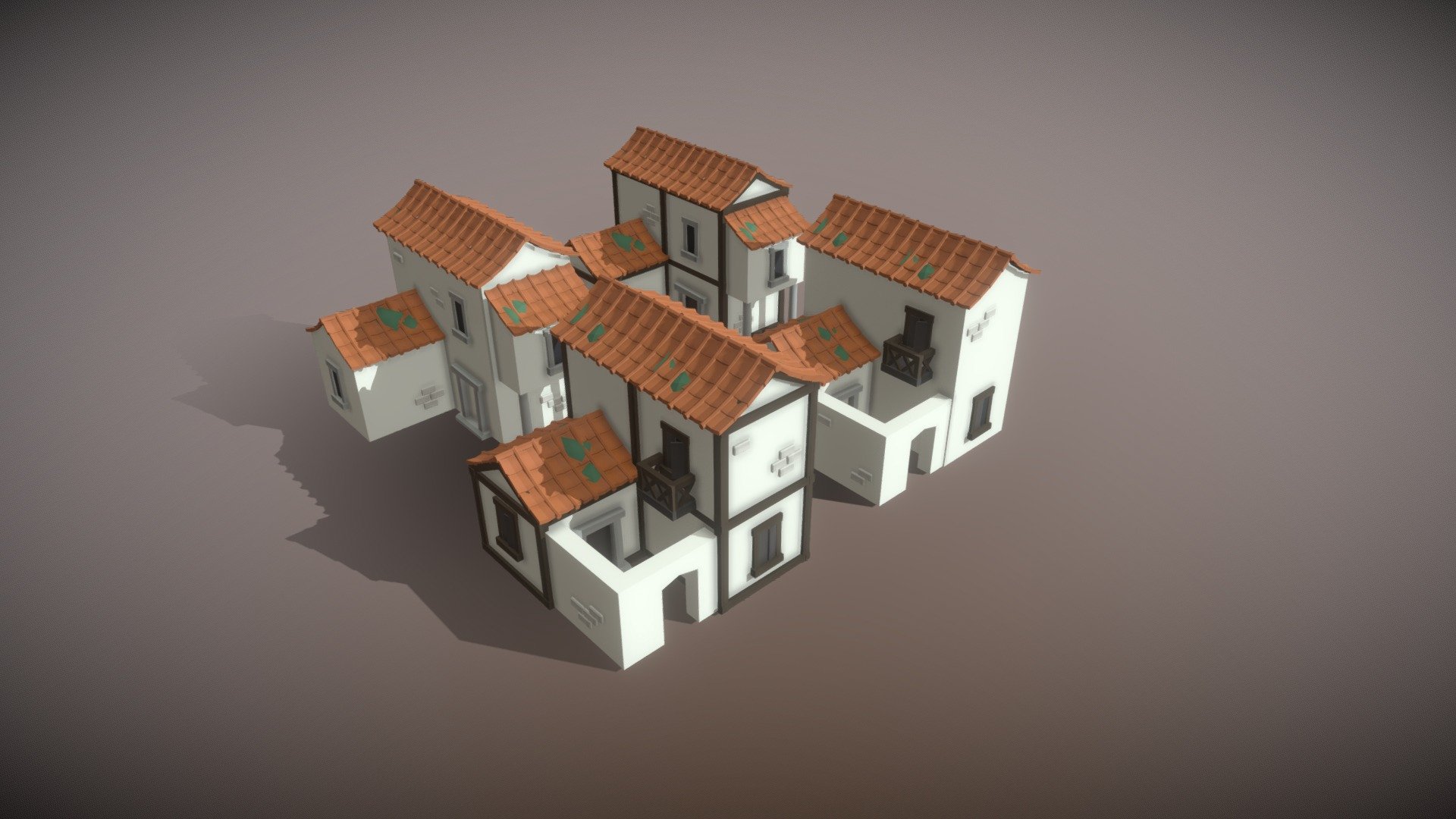 Ancient Greek Villa 'Oikos' Pack - Buy Royalty Free 3D model by ...