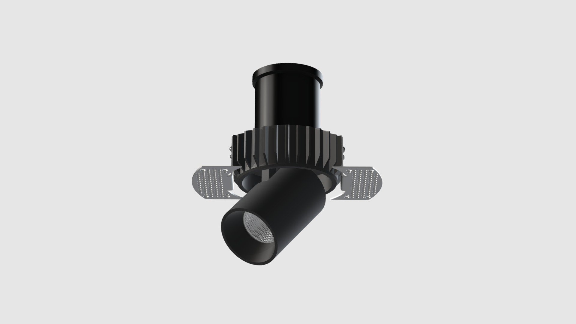 ENNA 60 ADJ TRIMLESS BLACK - 3D model by Luce5 [ad7102c] - Sketchfab