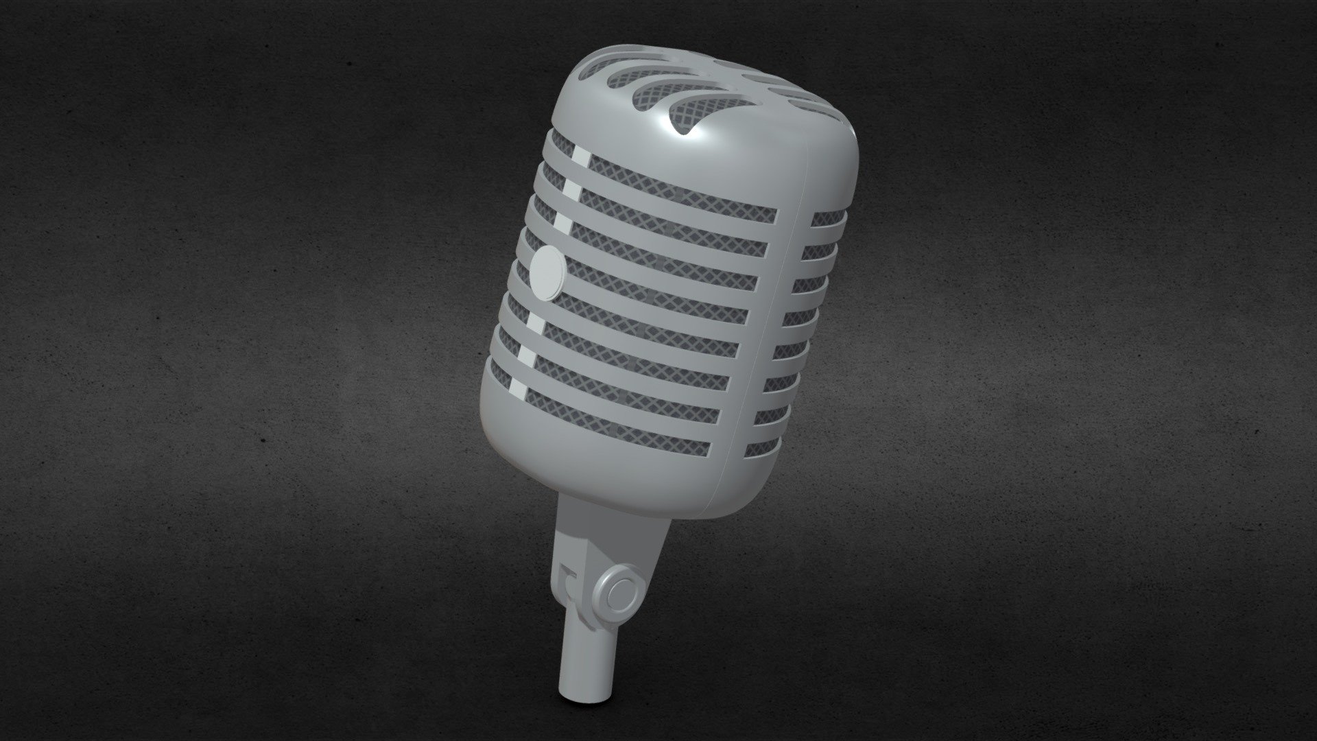 microphone - Download Free 3D model by iOizys (@jogiw) [ad71268 ...