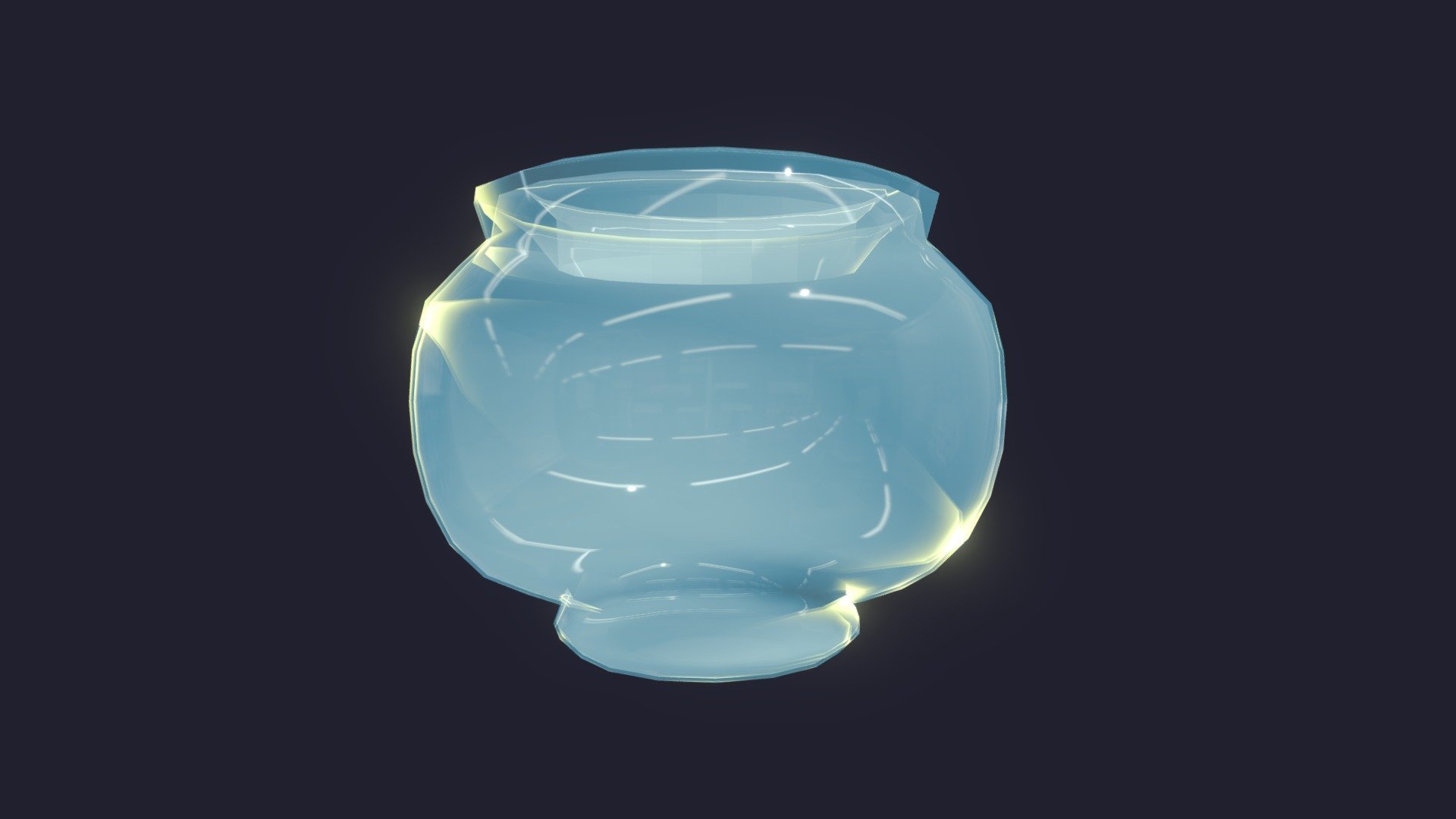 Fishbowl with UVs - 3D model by MVT (@MadisonVT) [ad71745] - Sketchfab