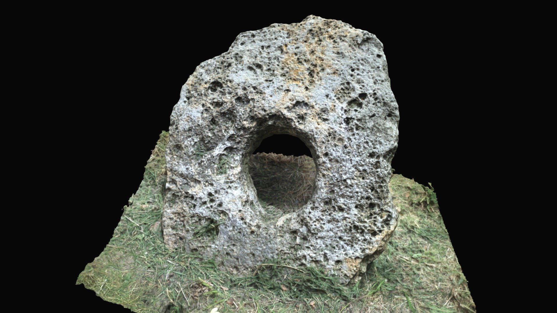 Rathcoole Graveyard Holed Stone (DU021-030009-) - Download Free 3D ...