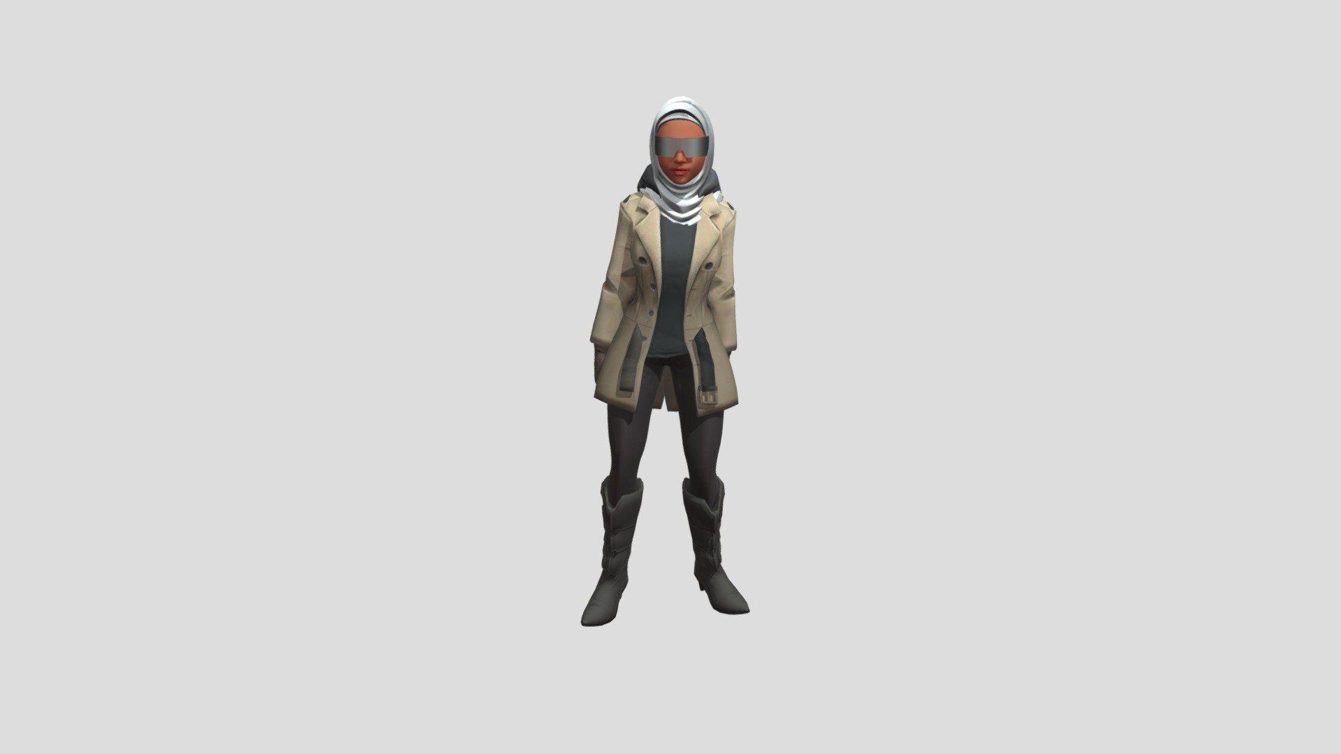 Talking Muslimah - Download Free 3D model by bbrightkidsconsult ...