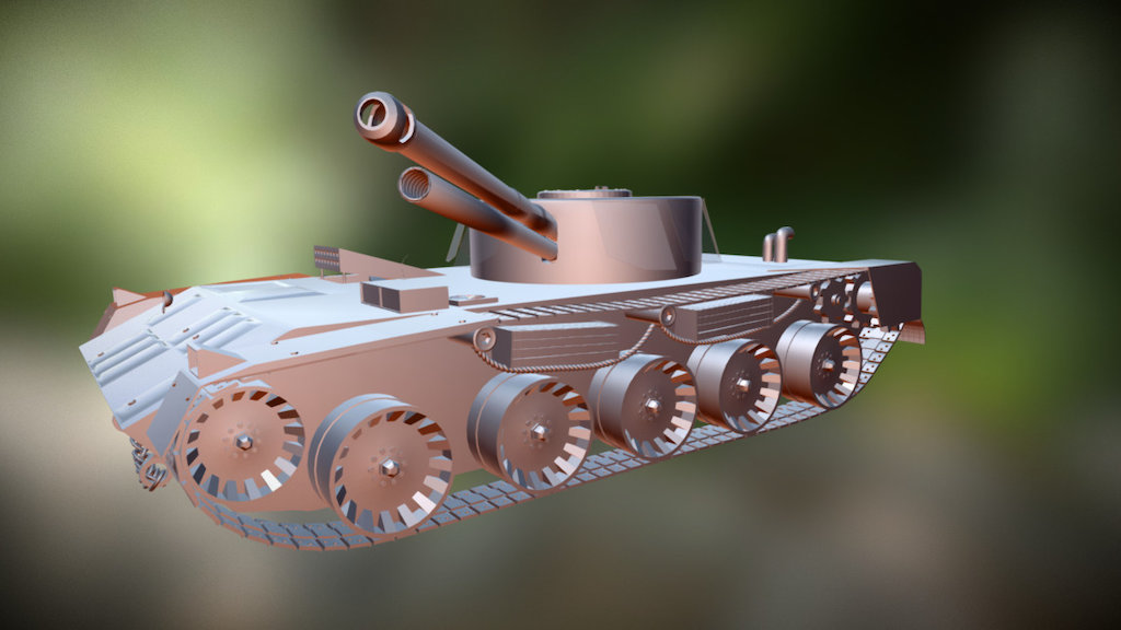 Tank design - 3D model by clayer [ad727c4] - Sketchfab