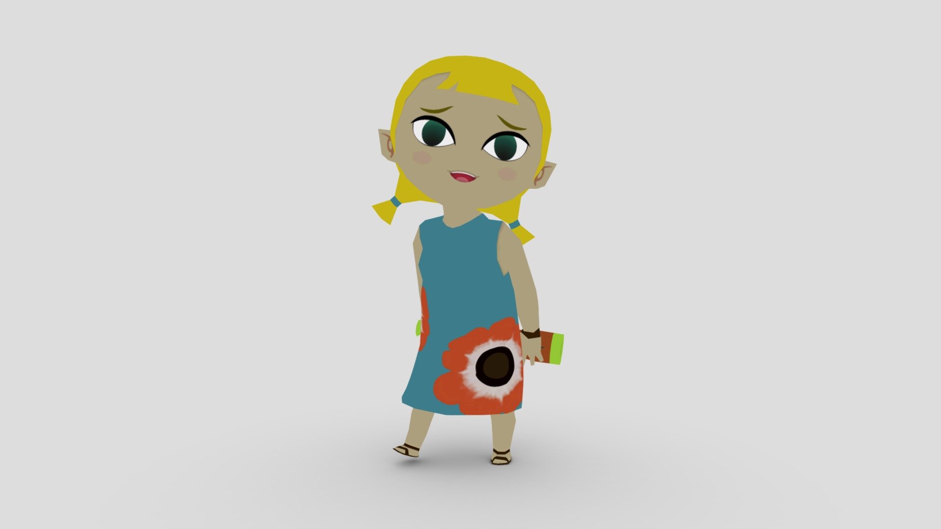 Aryll Trophy (Smash 4) - 3D model by garfeld2 [ad72f85] - Sketchfab