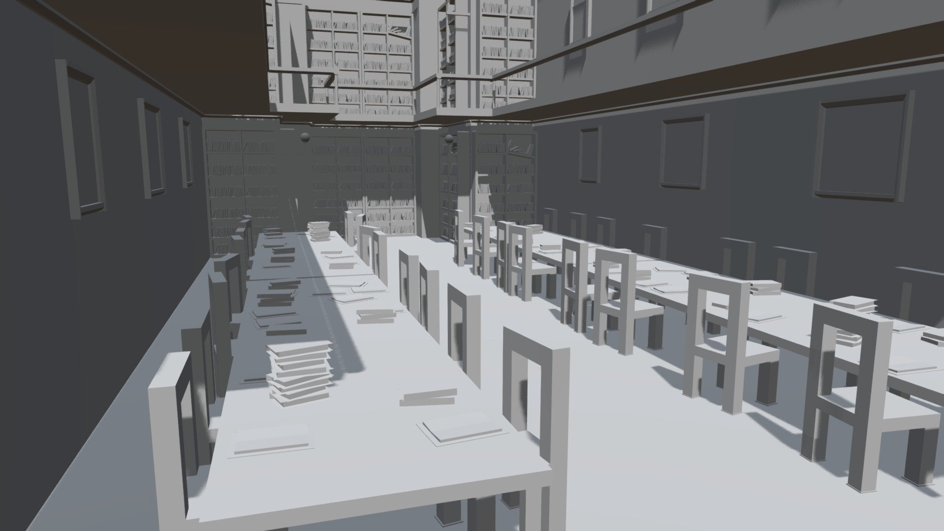 library - 3D model by At_Felix [ad743e7] - Sketchfab