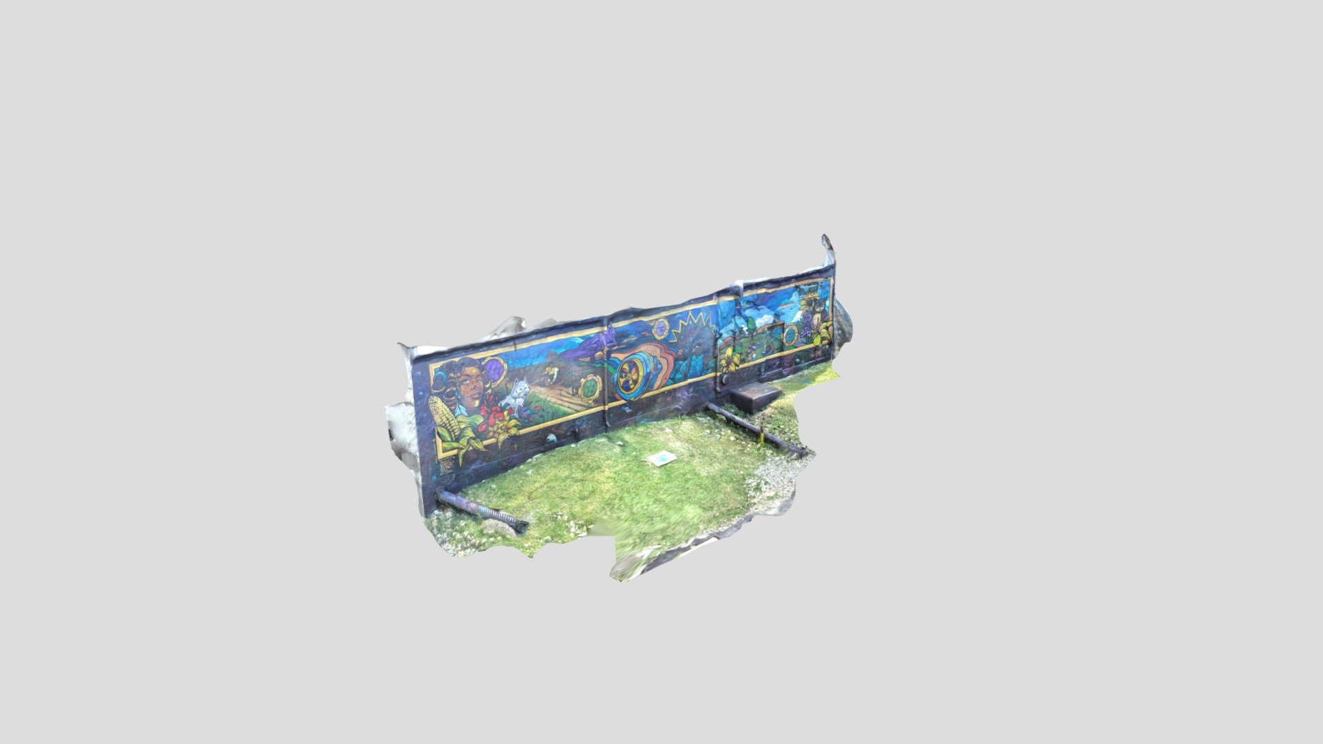 PEOPLE OF THE DOWNSVIEW LAND MURAL - 3D model by astrosankofa [ad751e6 ...