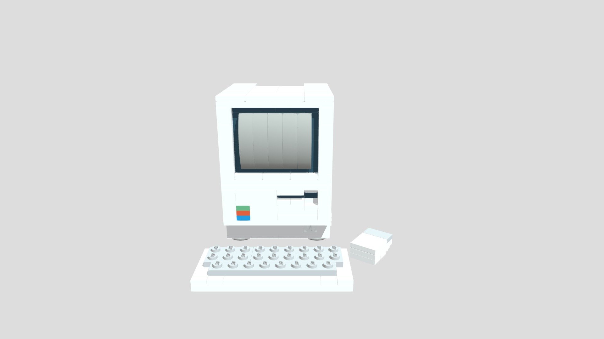 Sample/apple_macintosh_1984 - 3D model by Koshkit [ad75e66] - Sketchfab