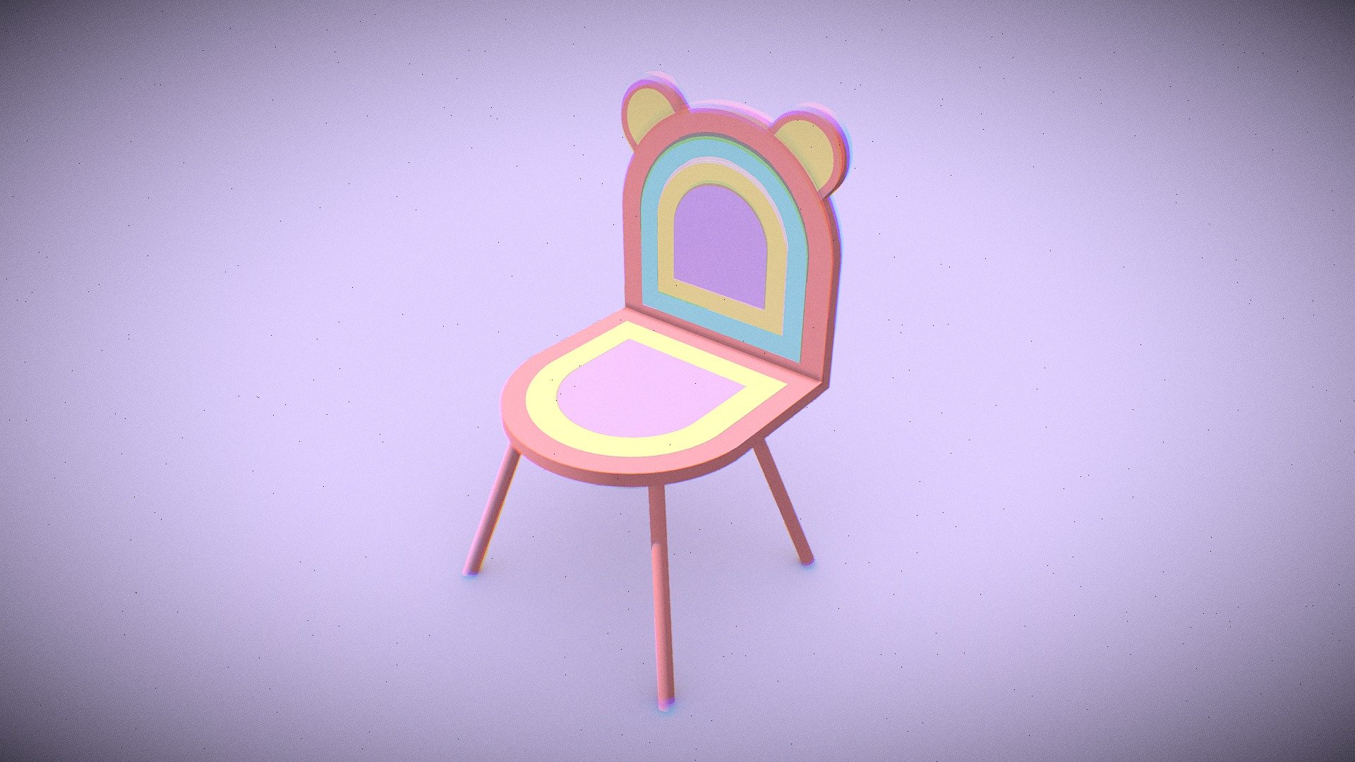 stylized children chair - Buy Royalty Free 3D model by wingstech.3d ...