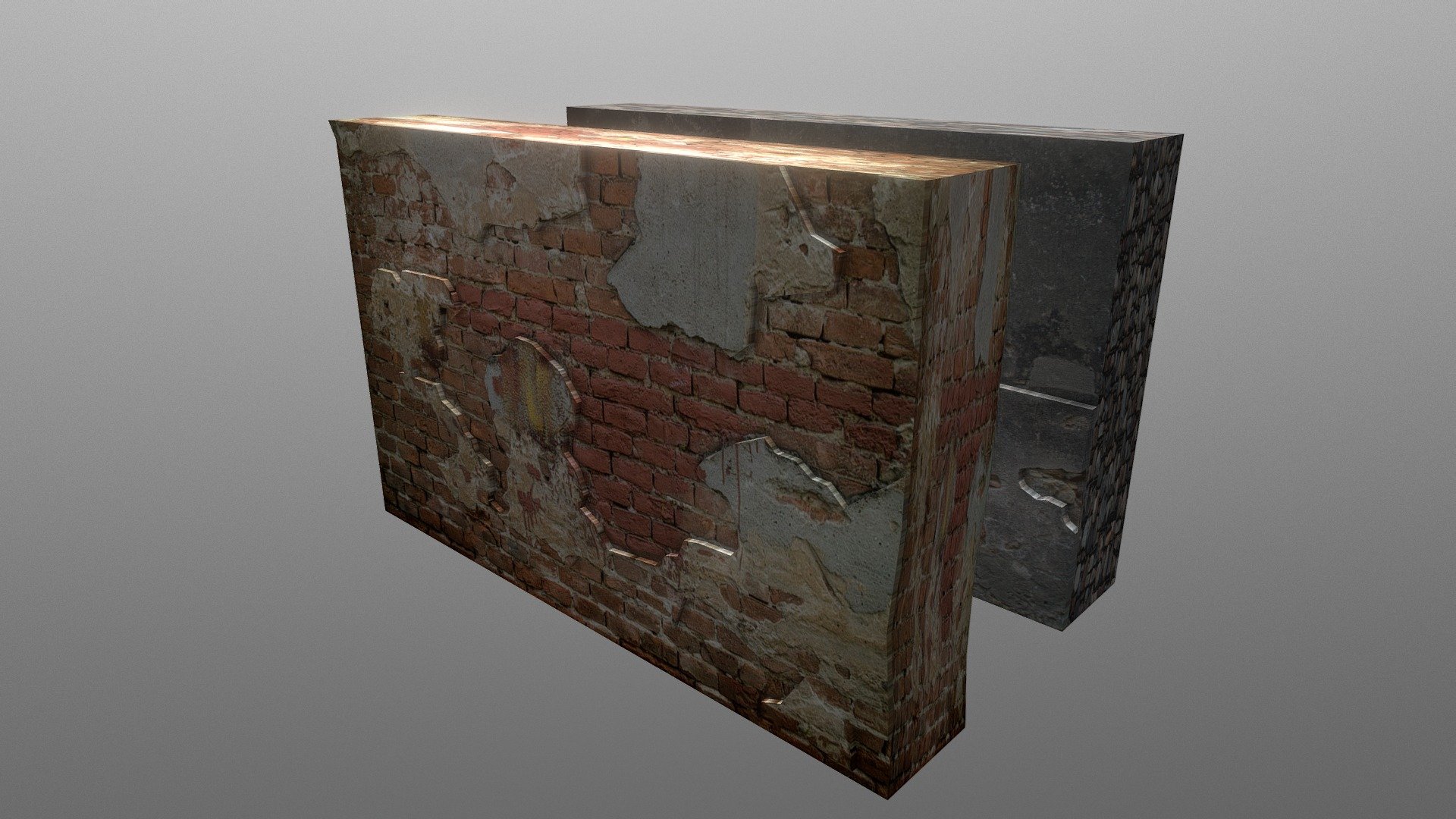Wall 02 - 3D model by sachasf83 [ad7717a] - Sketchfab
