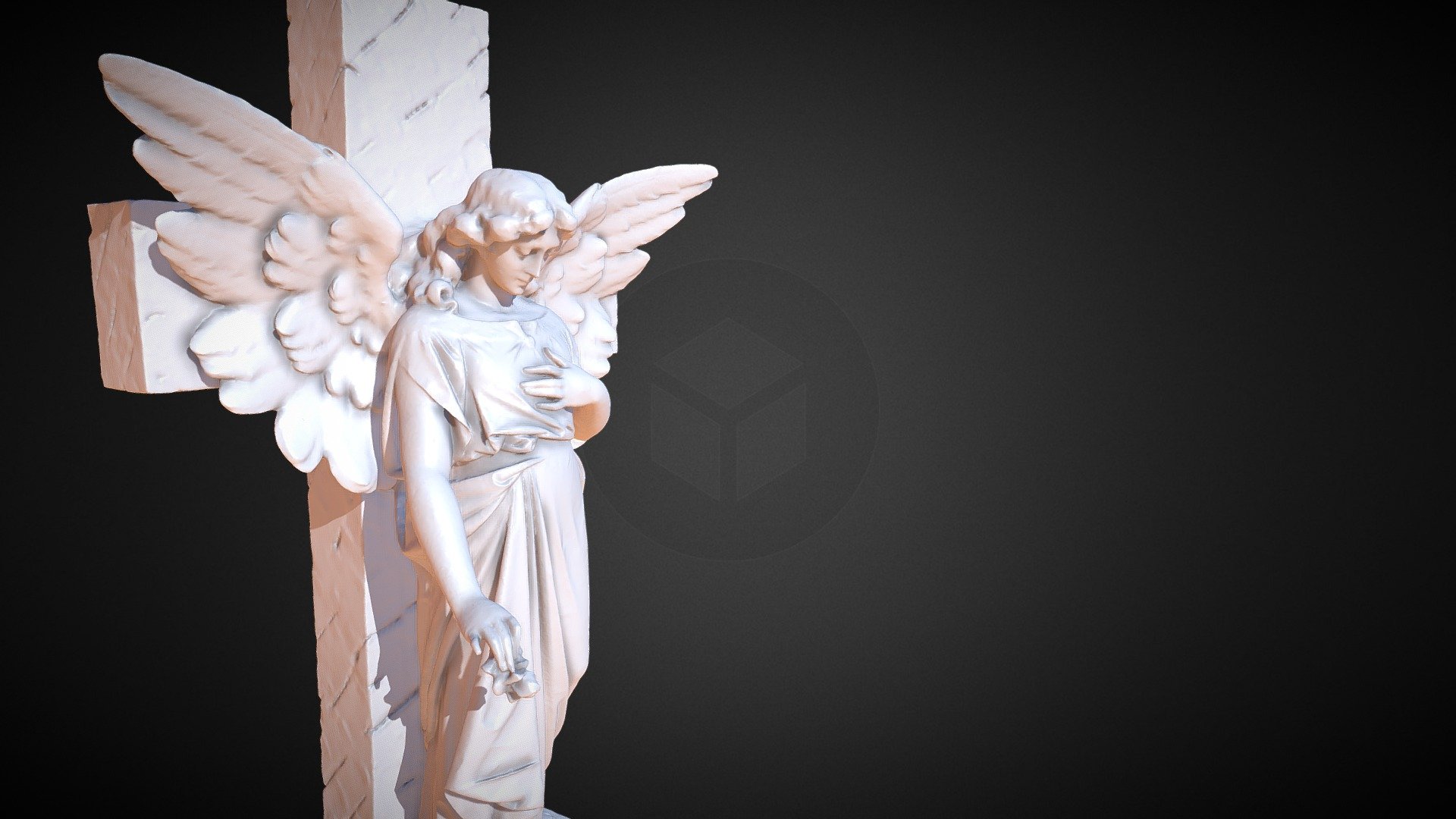 Angel Girl 3d print - 3D model by Mikle (@cgamit786) [ad789fa] - Sketchfab