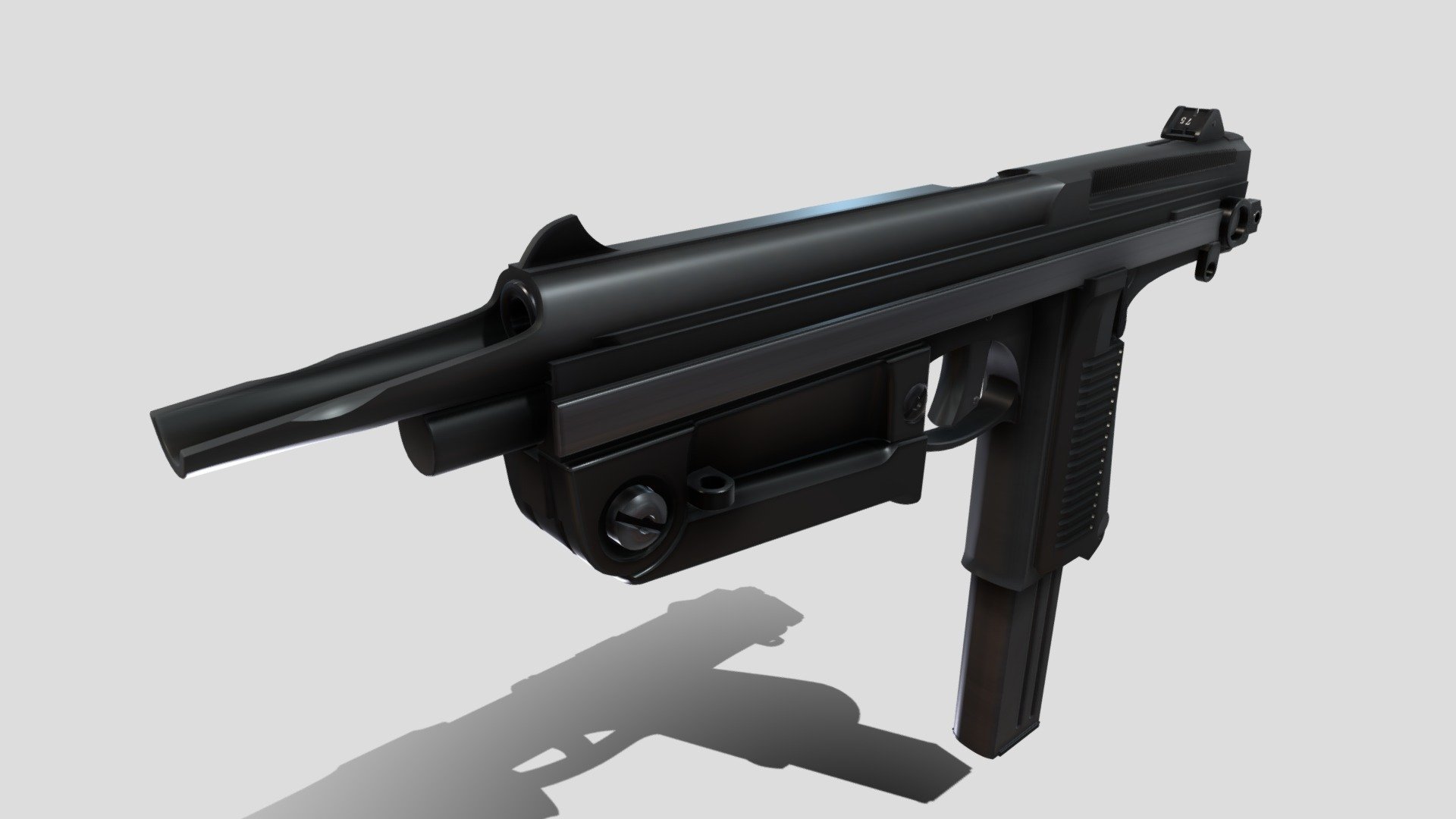 Norinco 82式9毫米微型冲锋枪 - 3D model by bibibibirite [ad78a3c] - Sketchfab
