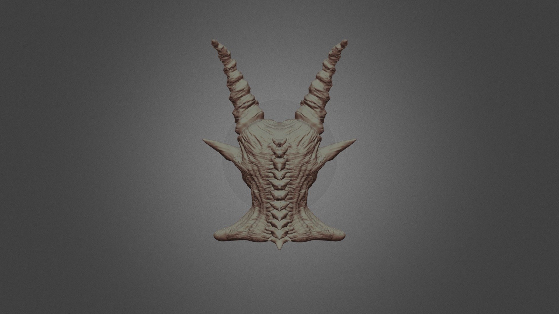 The Demon's Head [Zbrush Sculpt] - 3D model by Callum Luckwell ...