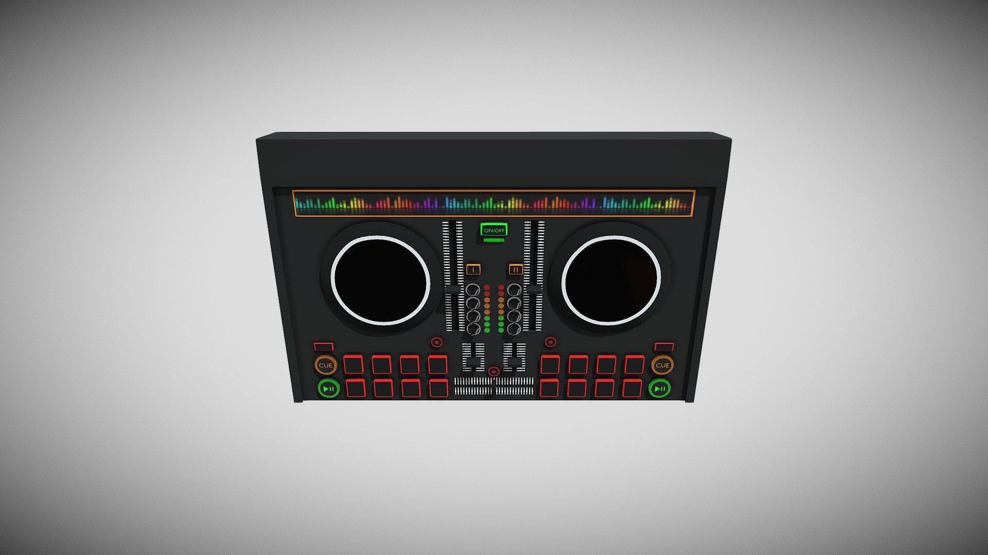 DJ MIXER - 3D model by seanszi [ad7ad72] - Sketchfab