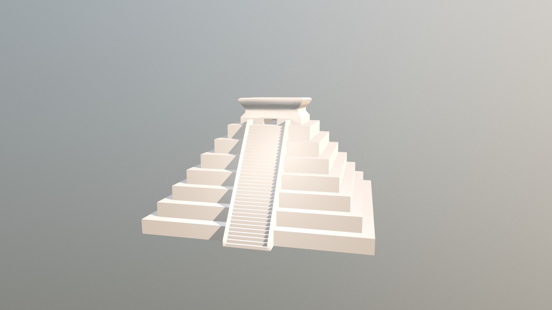 Mayan Pyramid - 3D model by EmiliaS [ad7e2f3] - Sketchfab
