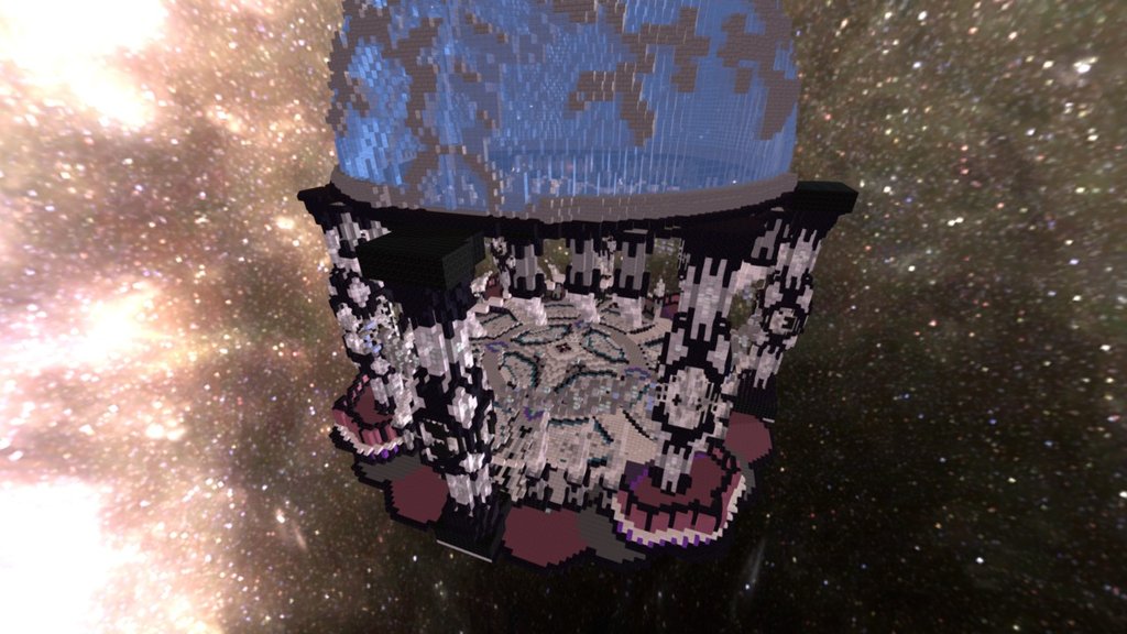Space spawn - Minecraft - 3D model by Shaliquinn (@shaliquinn ...